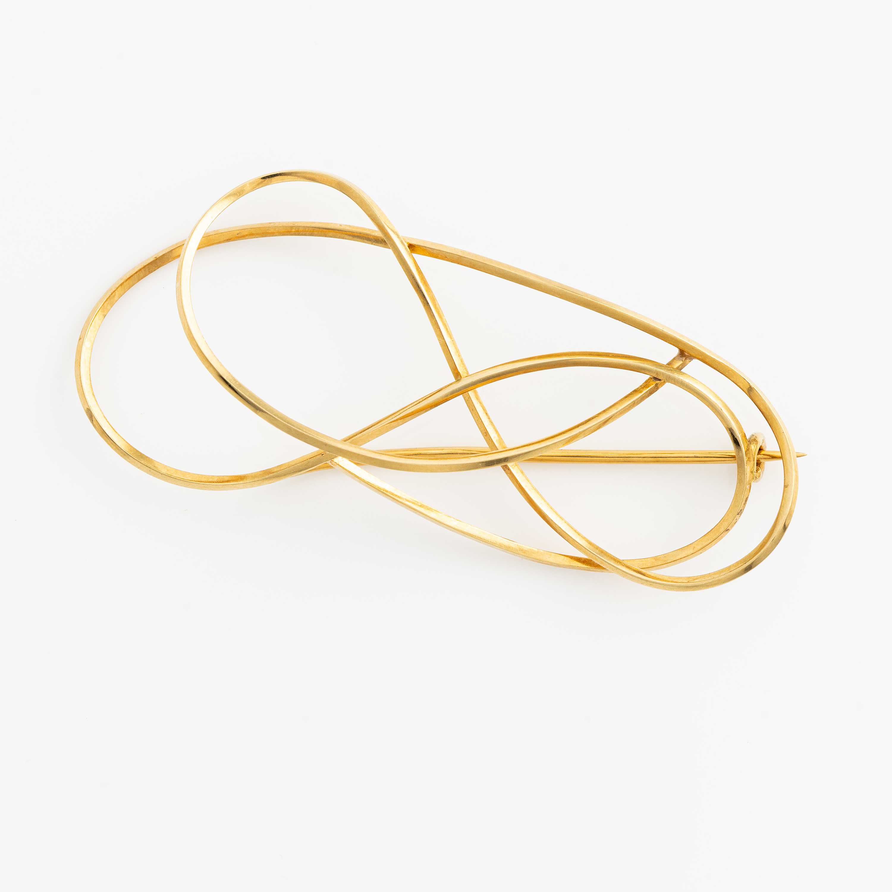 Brooch 18K gold. - Bukowskis