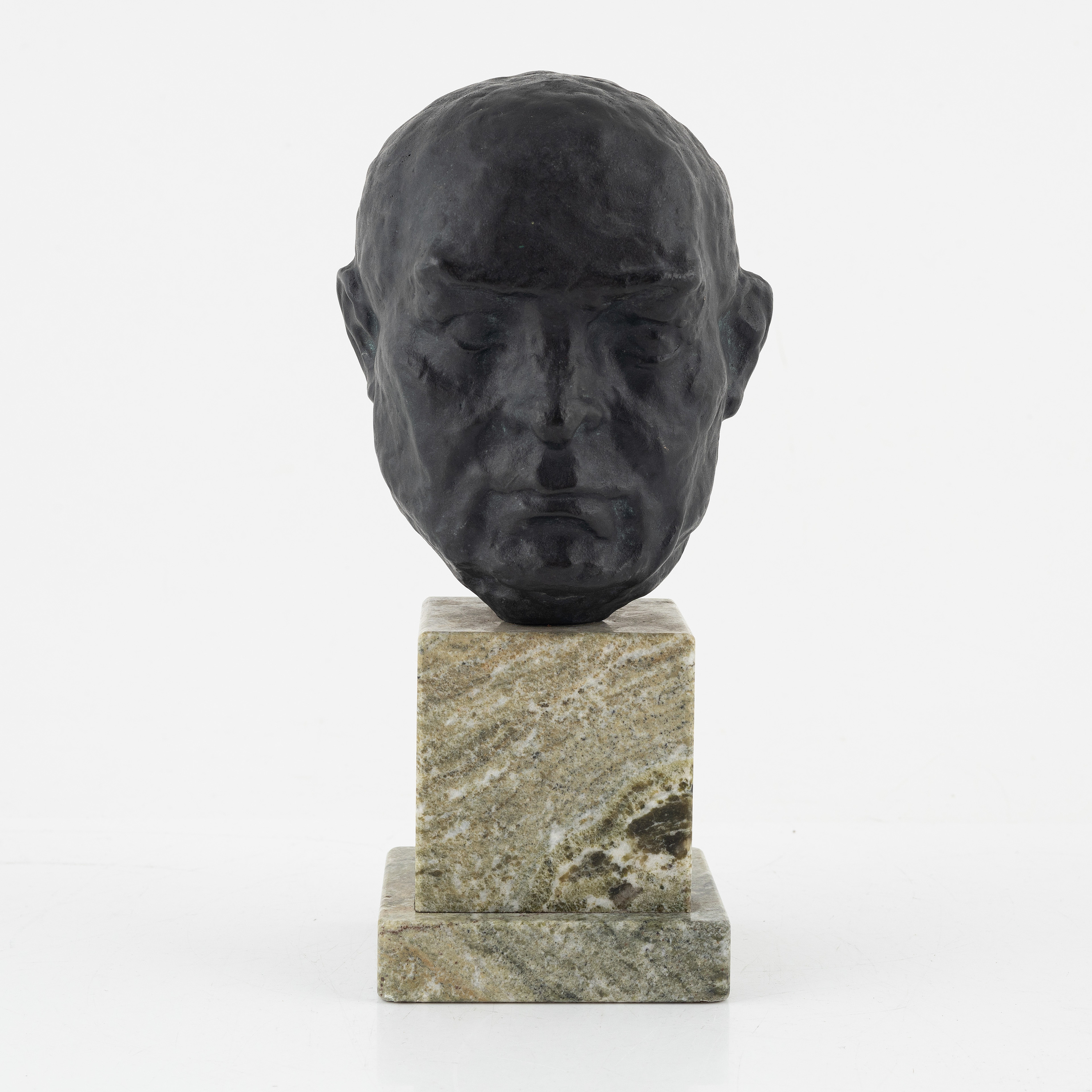 Wilhelm Henning, Male Head. - Bukowskis