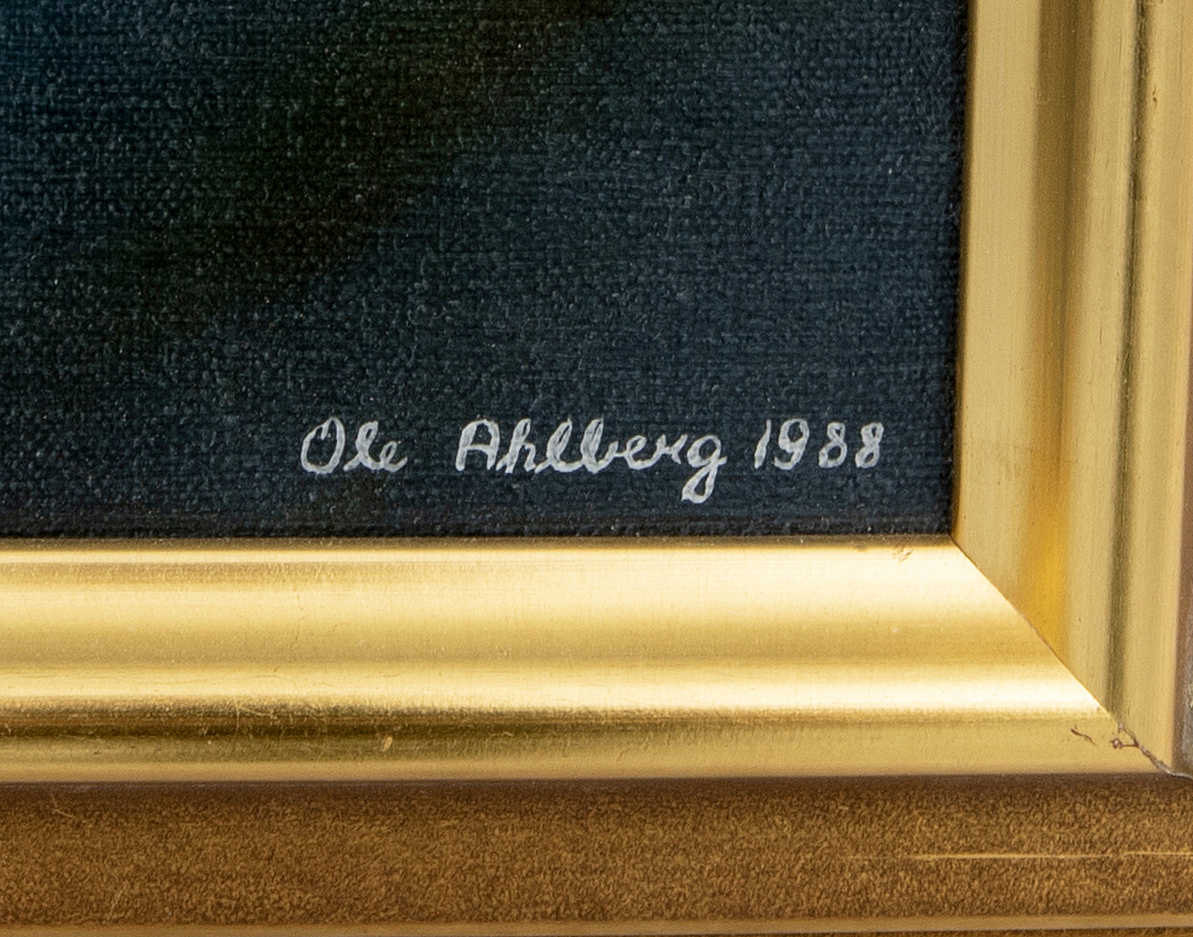 Ole Ahlberg, Vaser i spegel. - Bukowskis