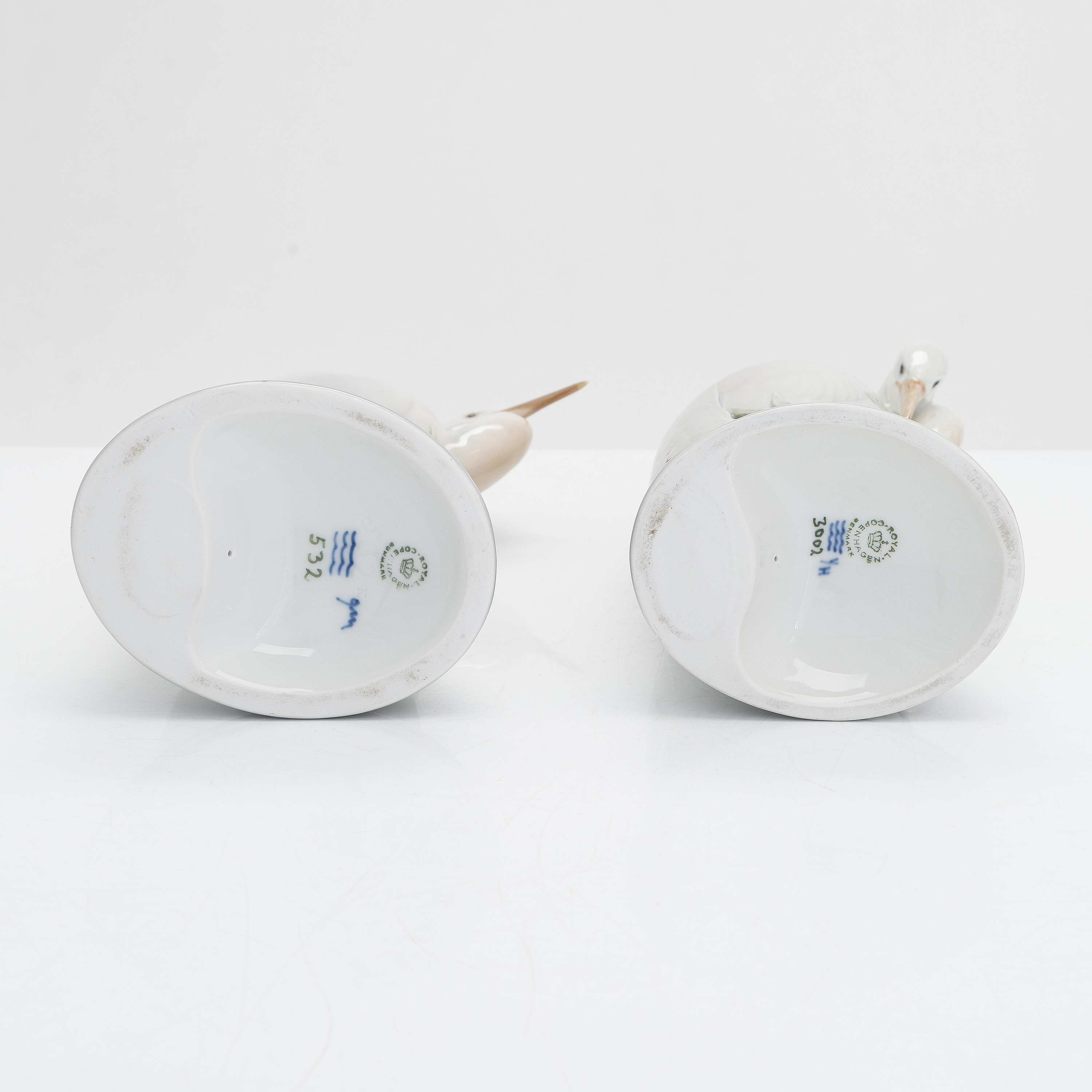 Theodor Madsen, figuriineja, 2 kpl, Royal Copenhagen, Tanska, 1957 ...