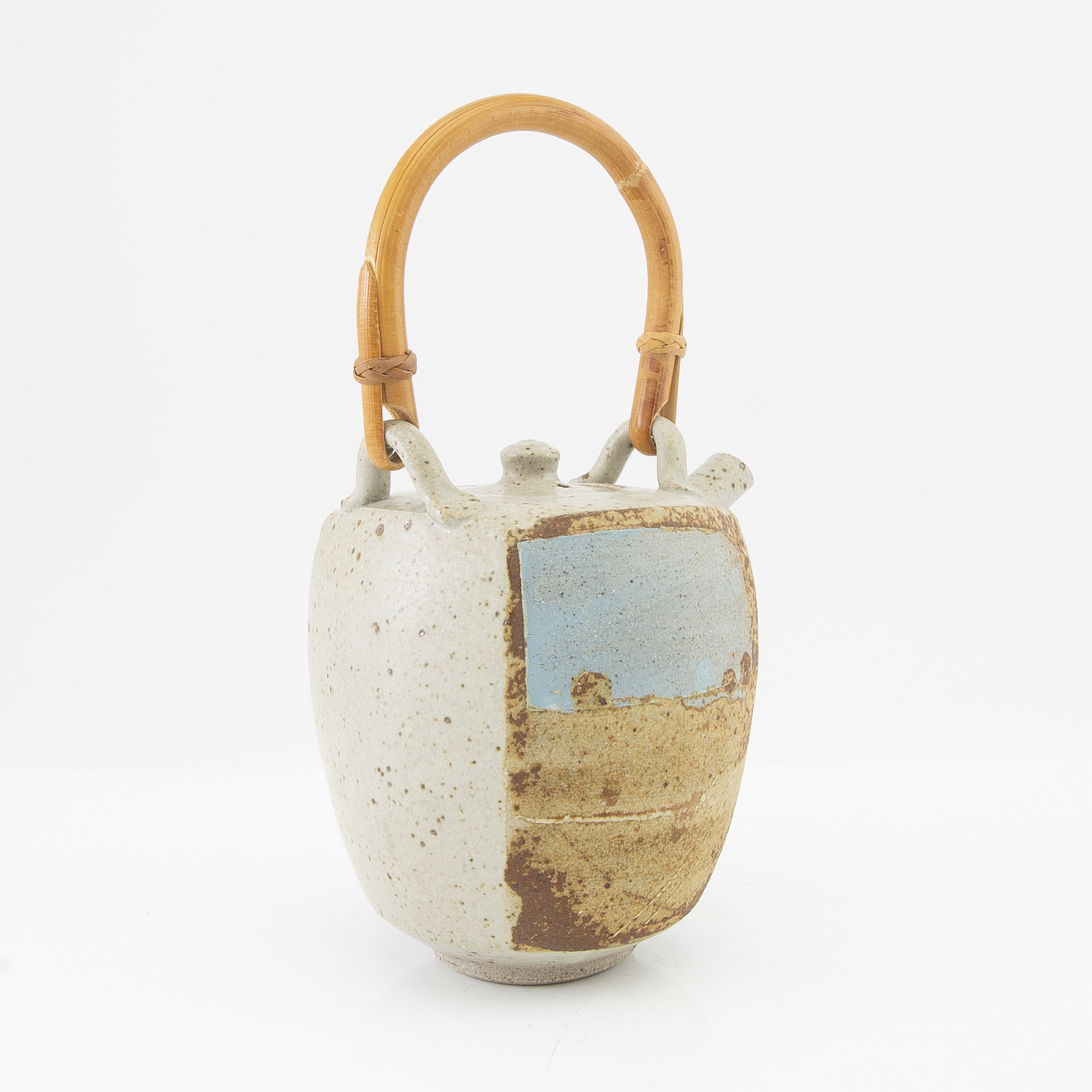 Johan Thunell, teapot signed glazed stoneware. - Bukowskis