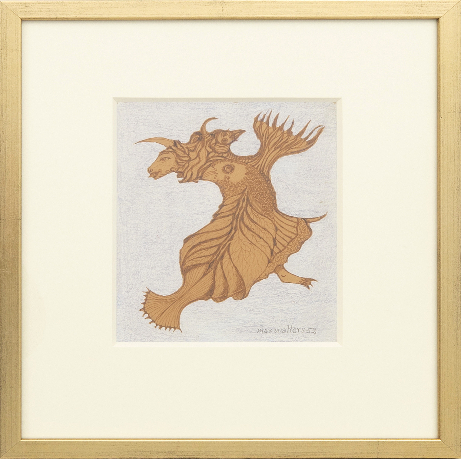 Max Walter Svanberg, "Bevingad vision I", - Bukowskis