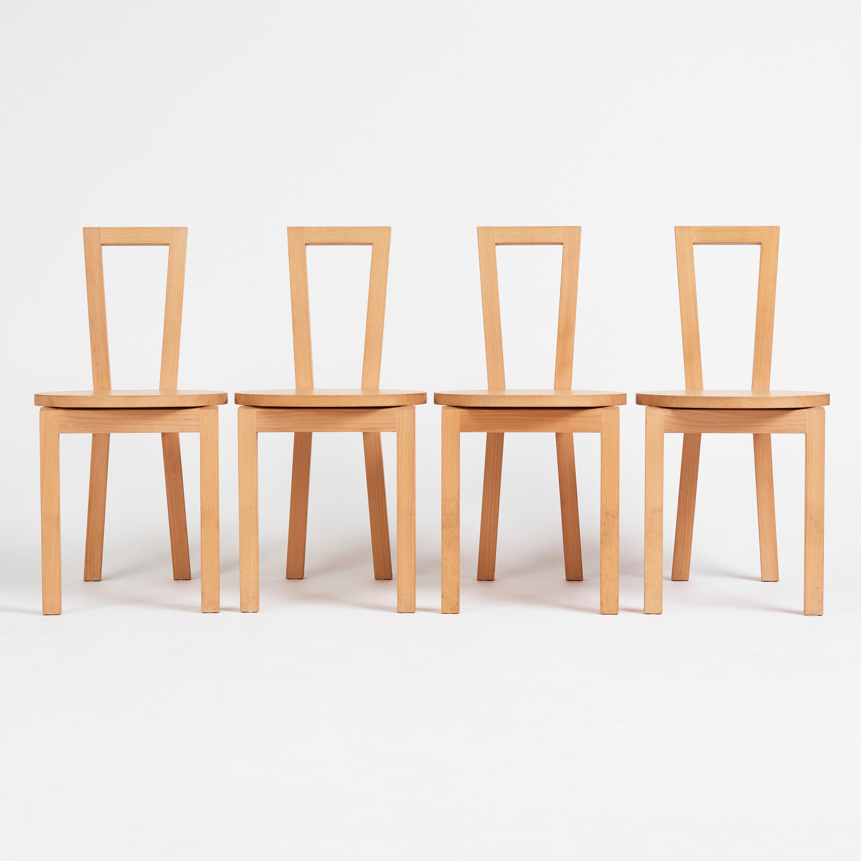 Navet, a set of six "Navet" chairs, Stockholm 2019. - Bukowskis