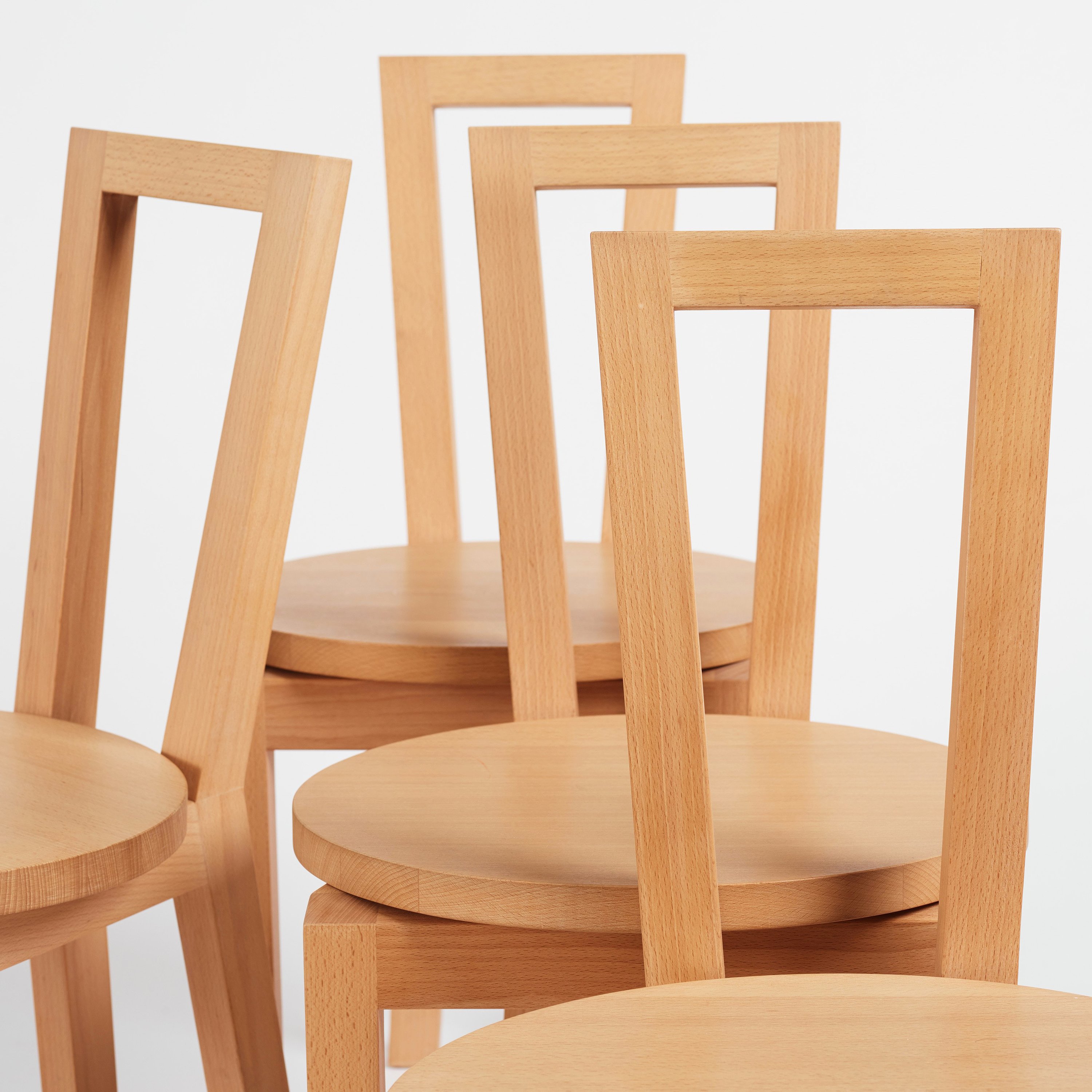 Navet, a set of six "Navet" chairs, Stockholm 2019. - Bukowskis