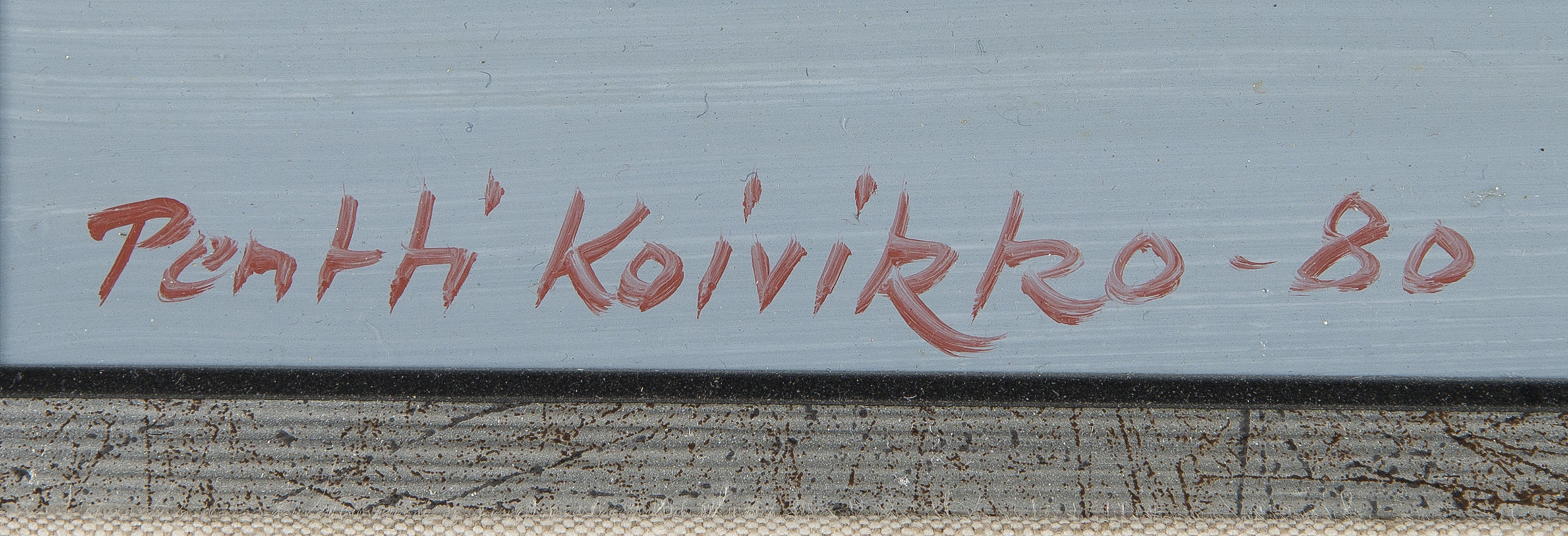 Pentti Koivikko, Boy with axe. - Bukowskis