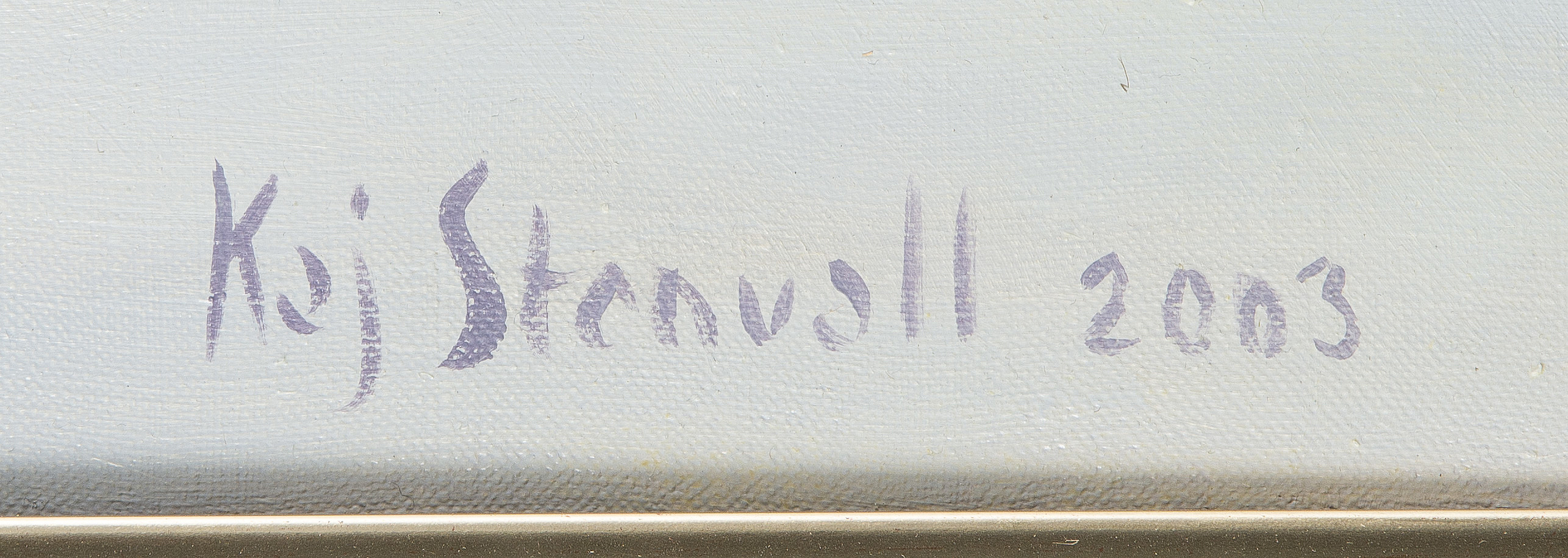 Kaj Stenvall, 'A well from the sign'. - Bukowskis