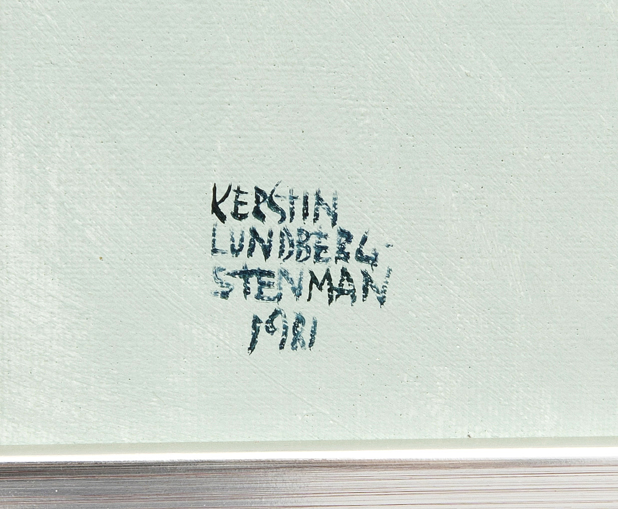 Kerstin Lundberg-Stenman, - Bukowskis