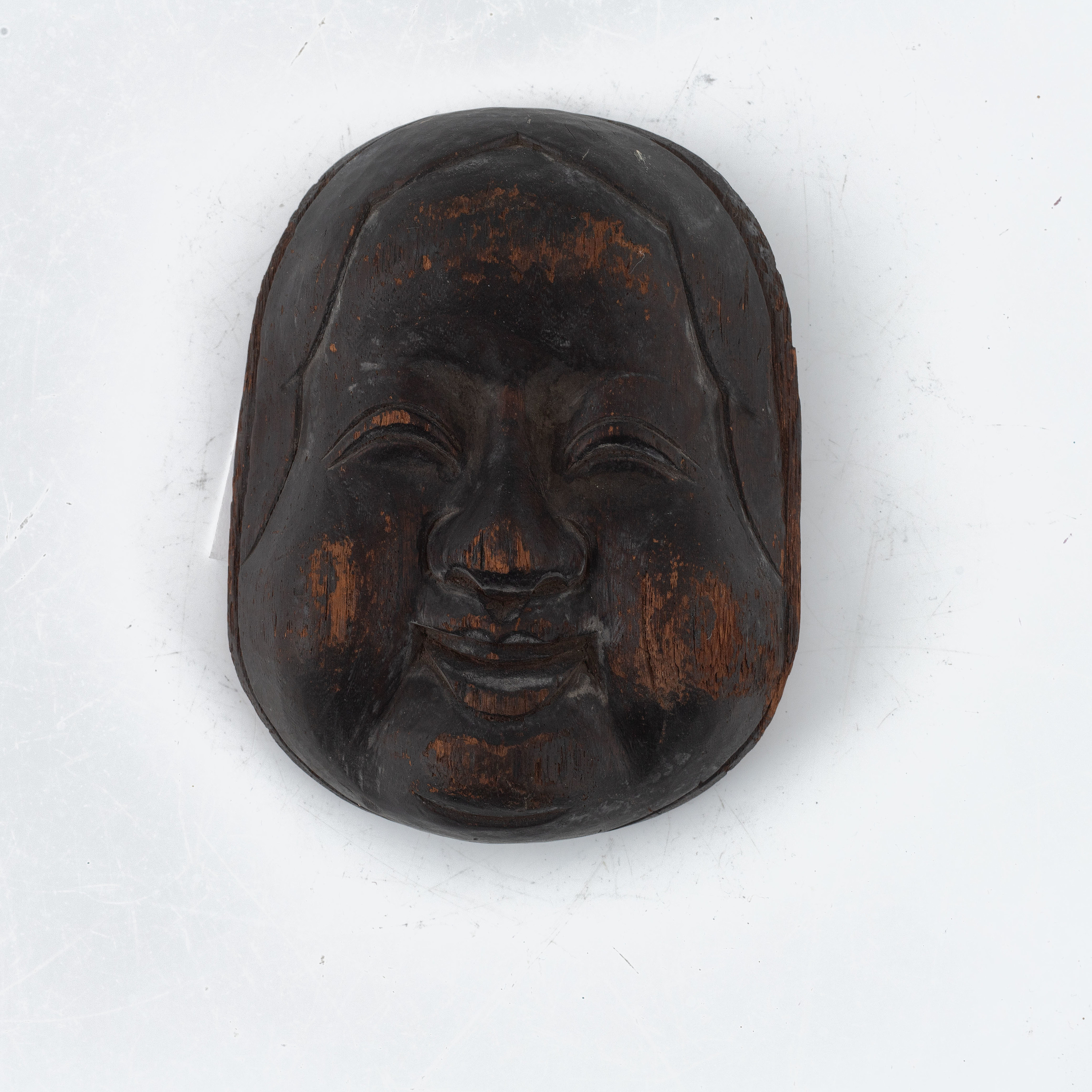 A Japanese wooden mask, Edo period (1603-1868). - Bukowskis