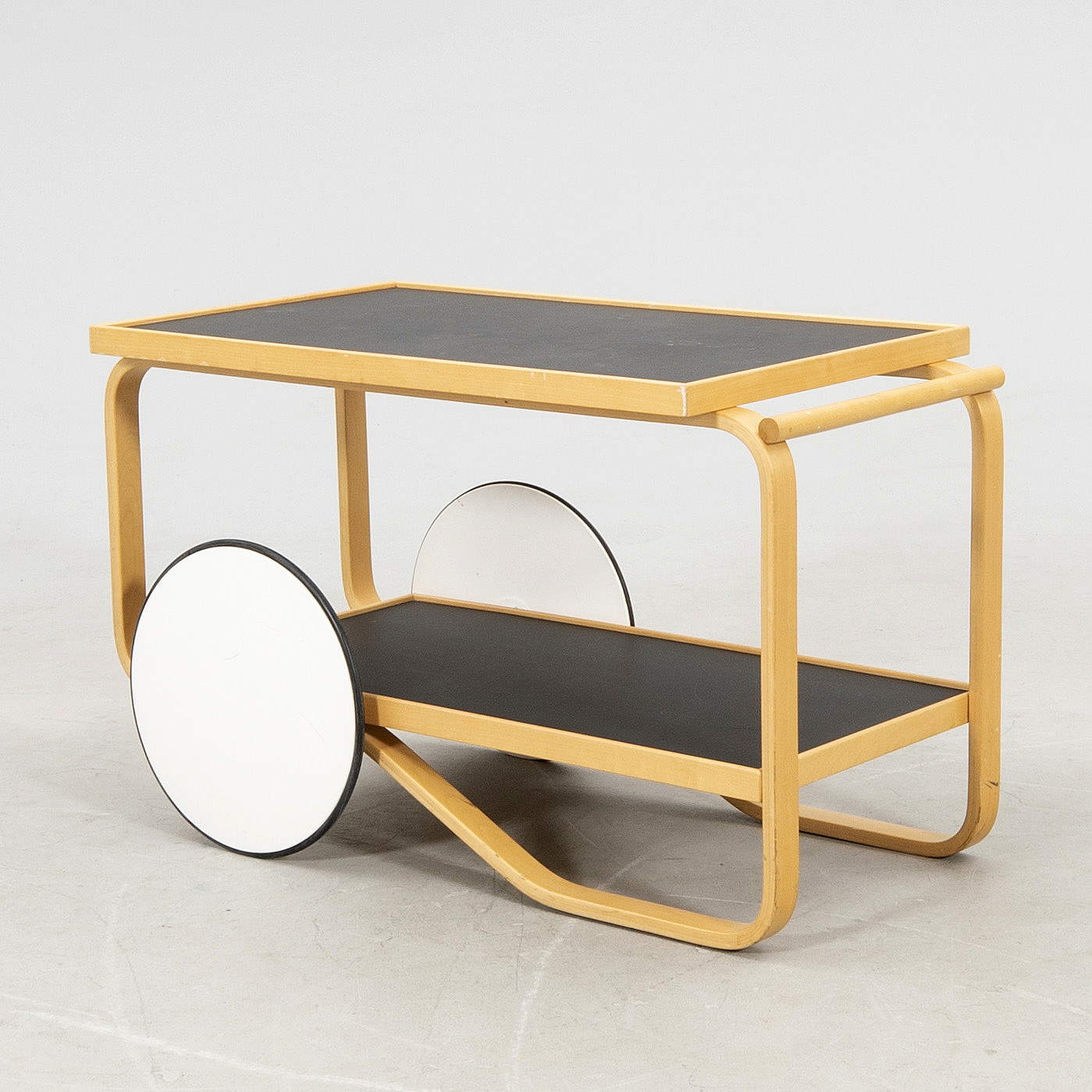Alvar Aalto, serving cart, model 901, Artek, Finland, late 1980s ...