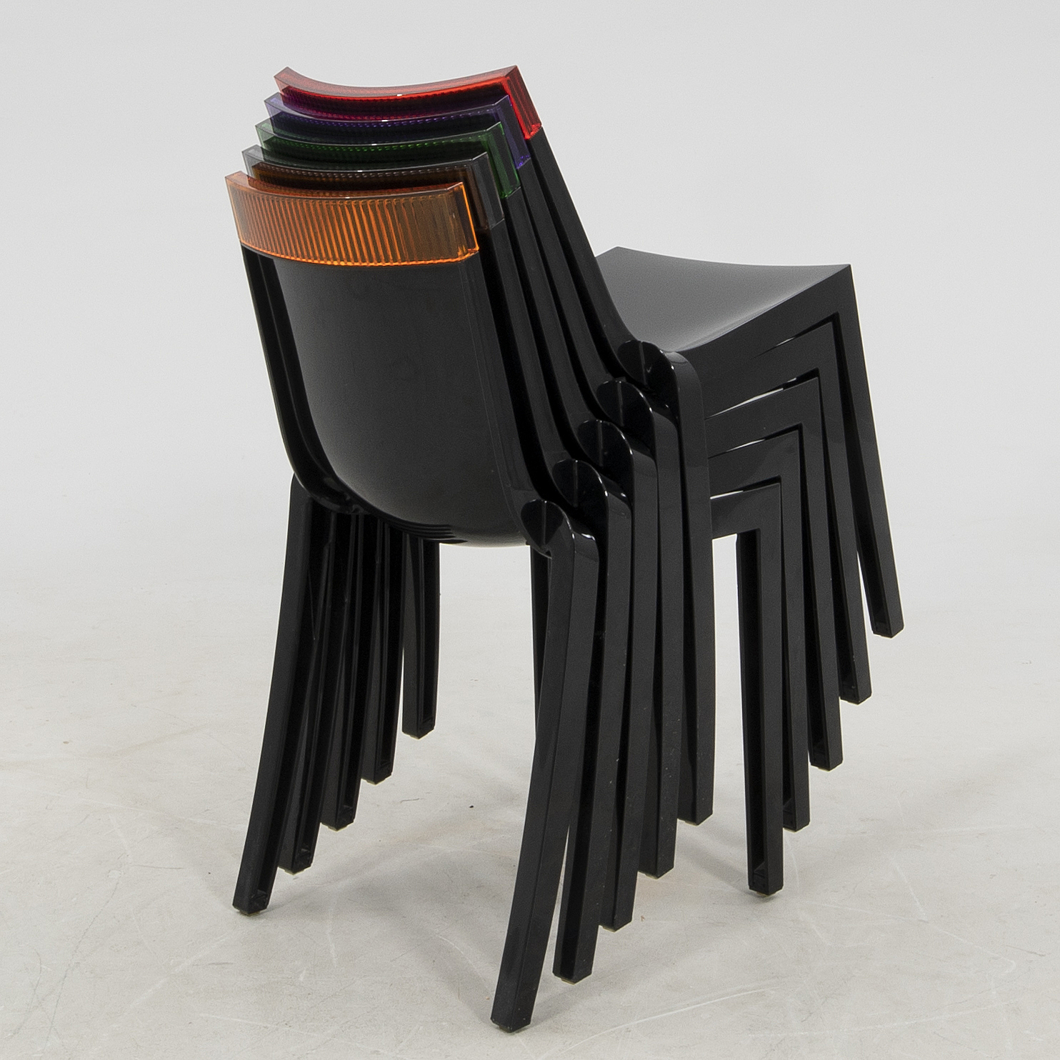 Stolar 5 st "Hi cut" Kartell 2000-tal. - Bukowskis