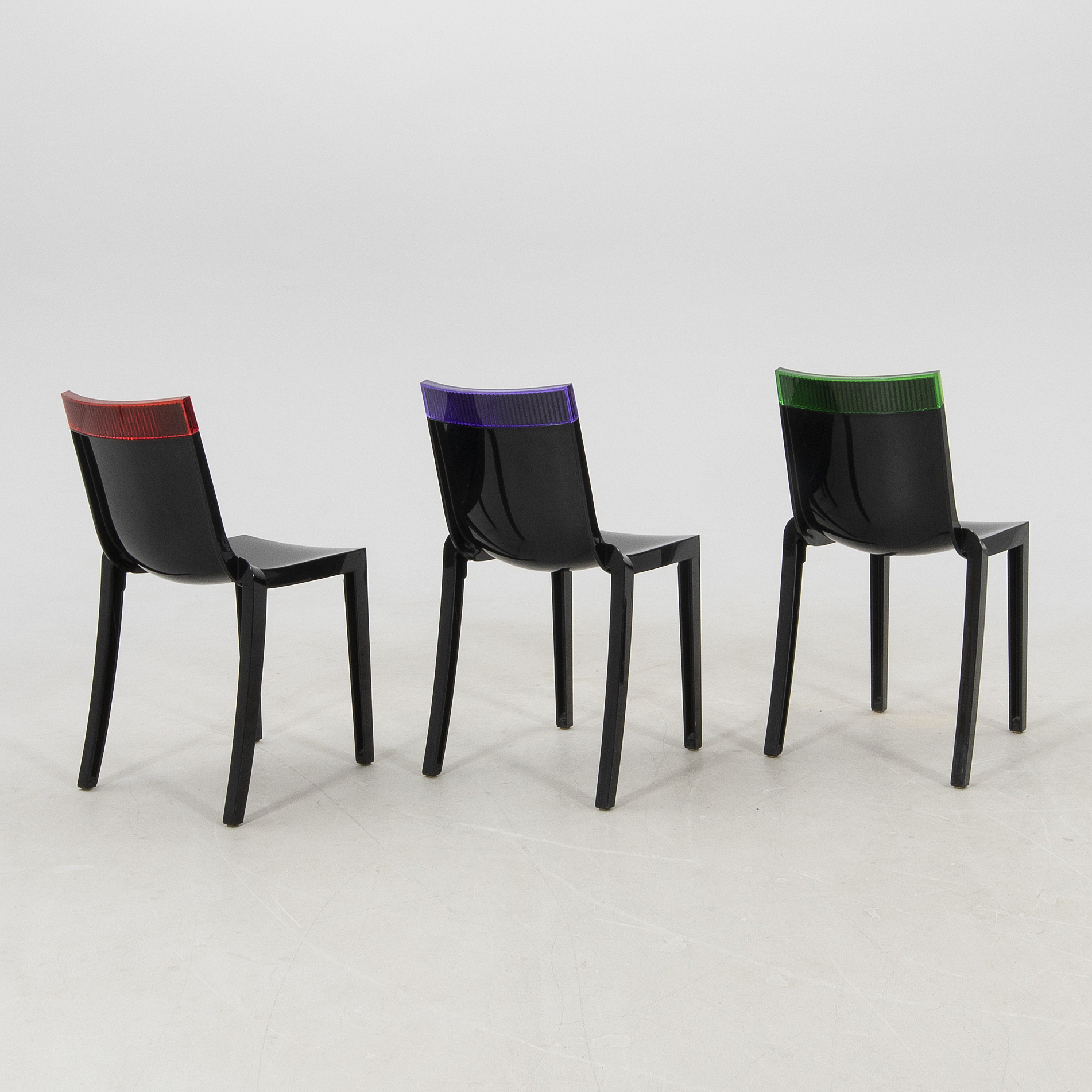 Stolar 5 st "Hi cut" Kartell 2000-tal. - Bukowskis