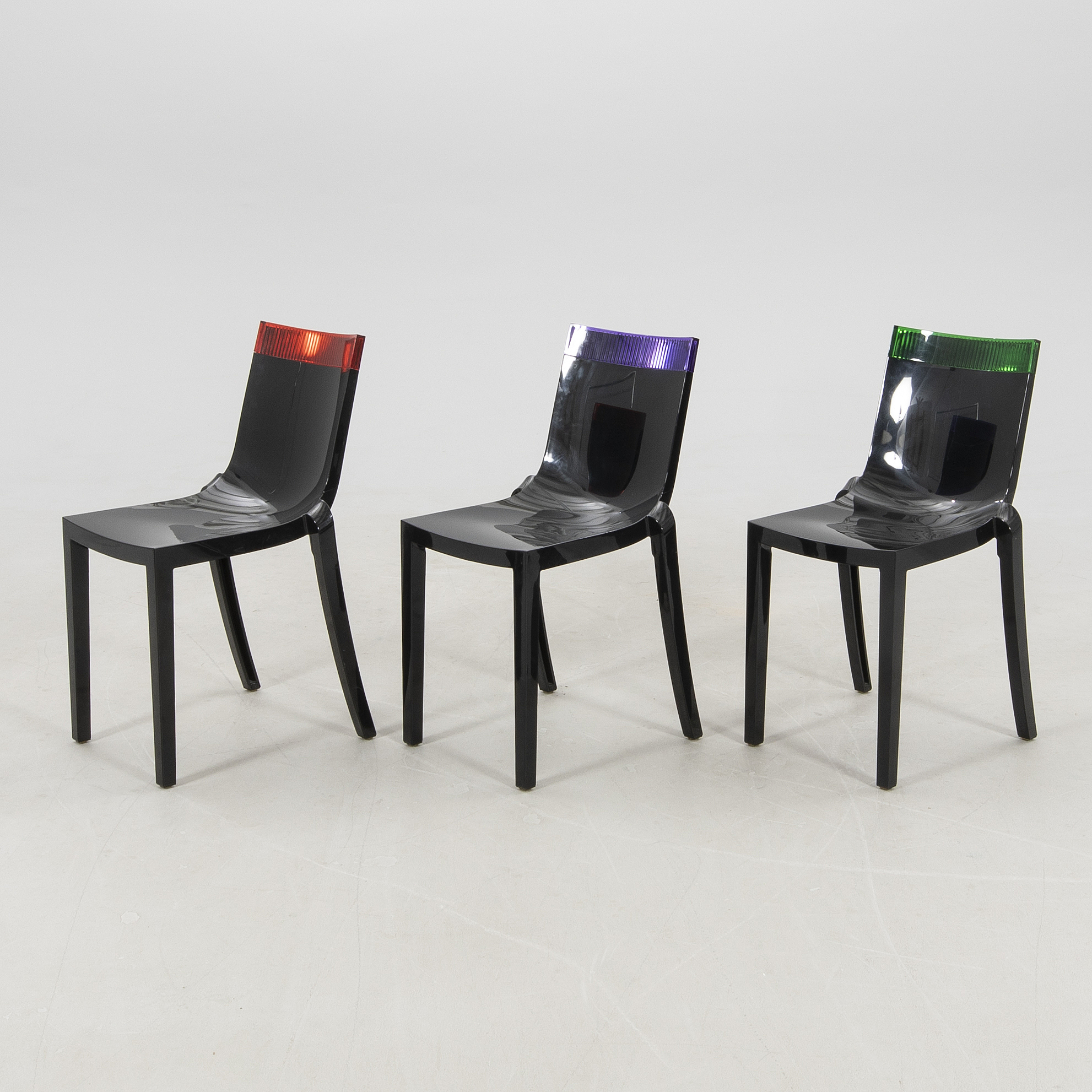 Stolar 5 st "Hi cut" Kartell 2000-tal. - Bukowskis