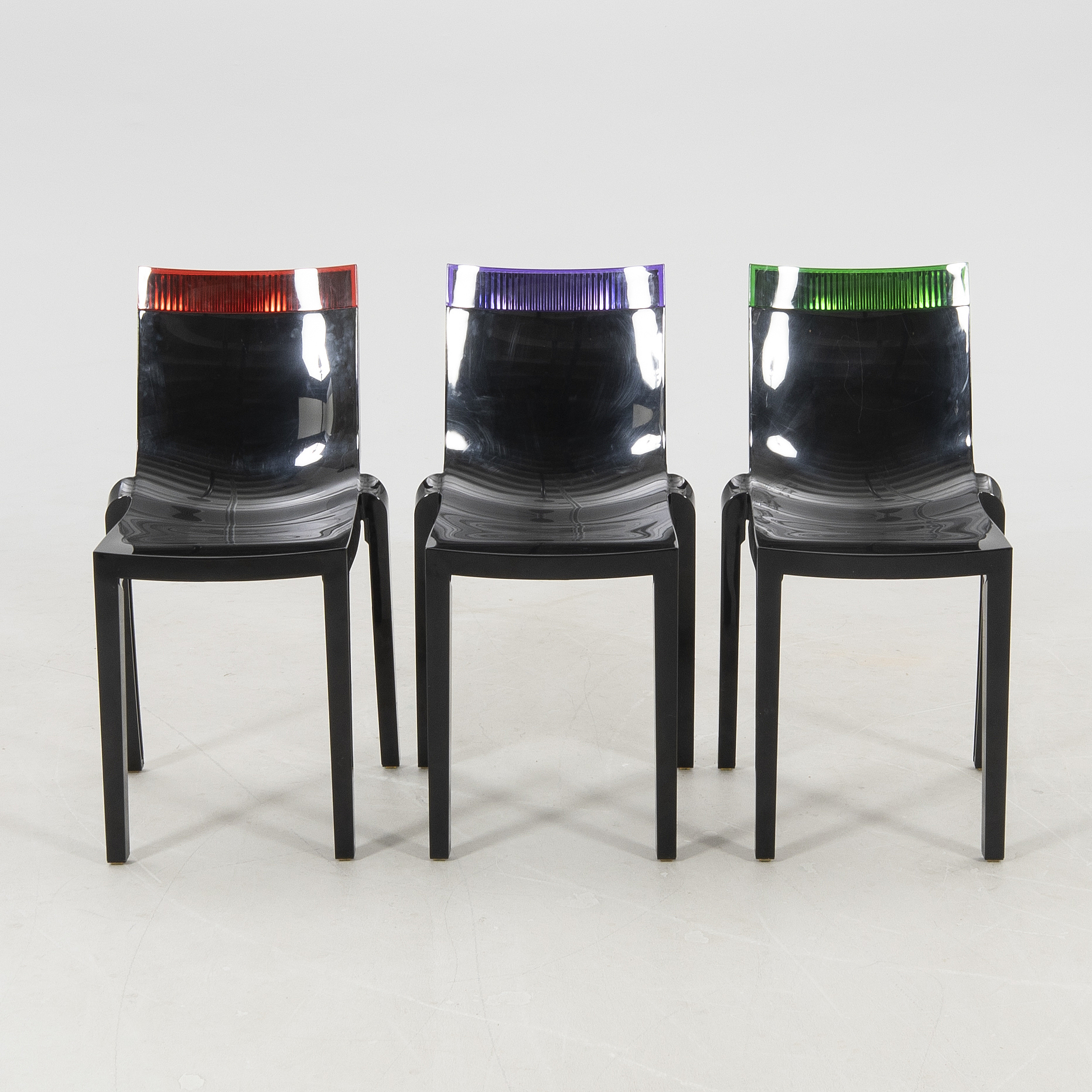 Stolar 5 st "Hi cut" Kartell 2000-tal. - Bukowskis