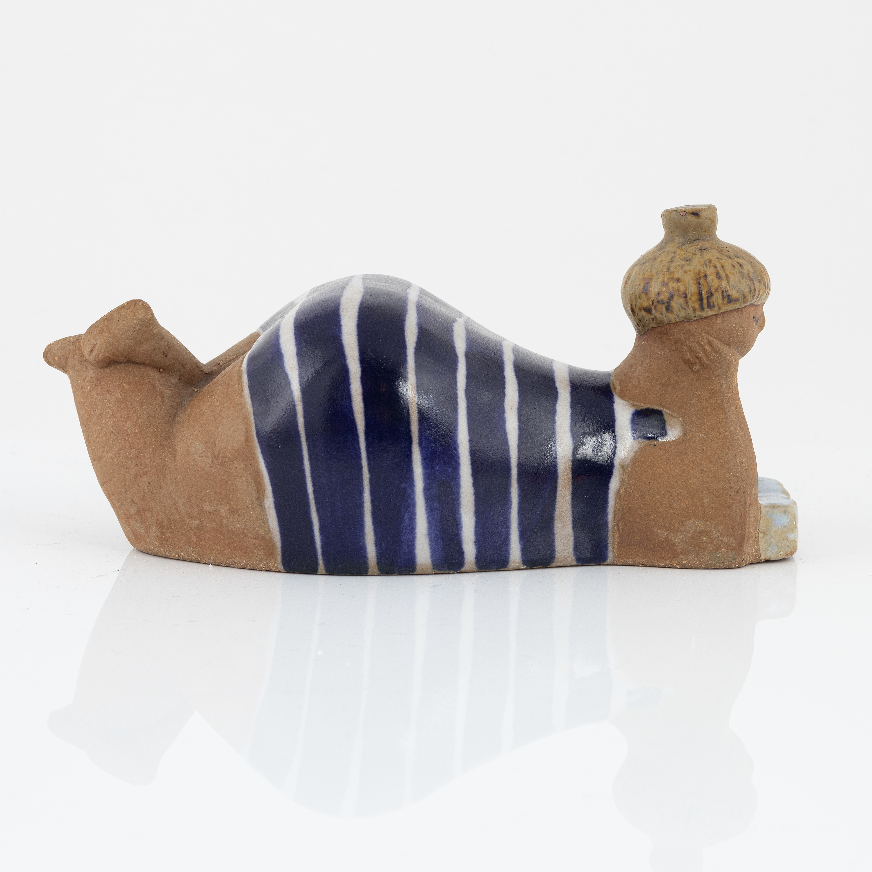 Lisa Larson, figurin, "Beata", ur serien "ABC-flickorna", Gustavsberg. - Bukowskis