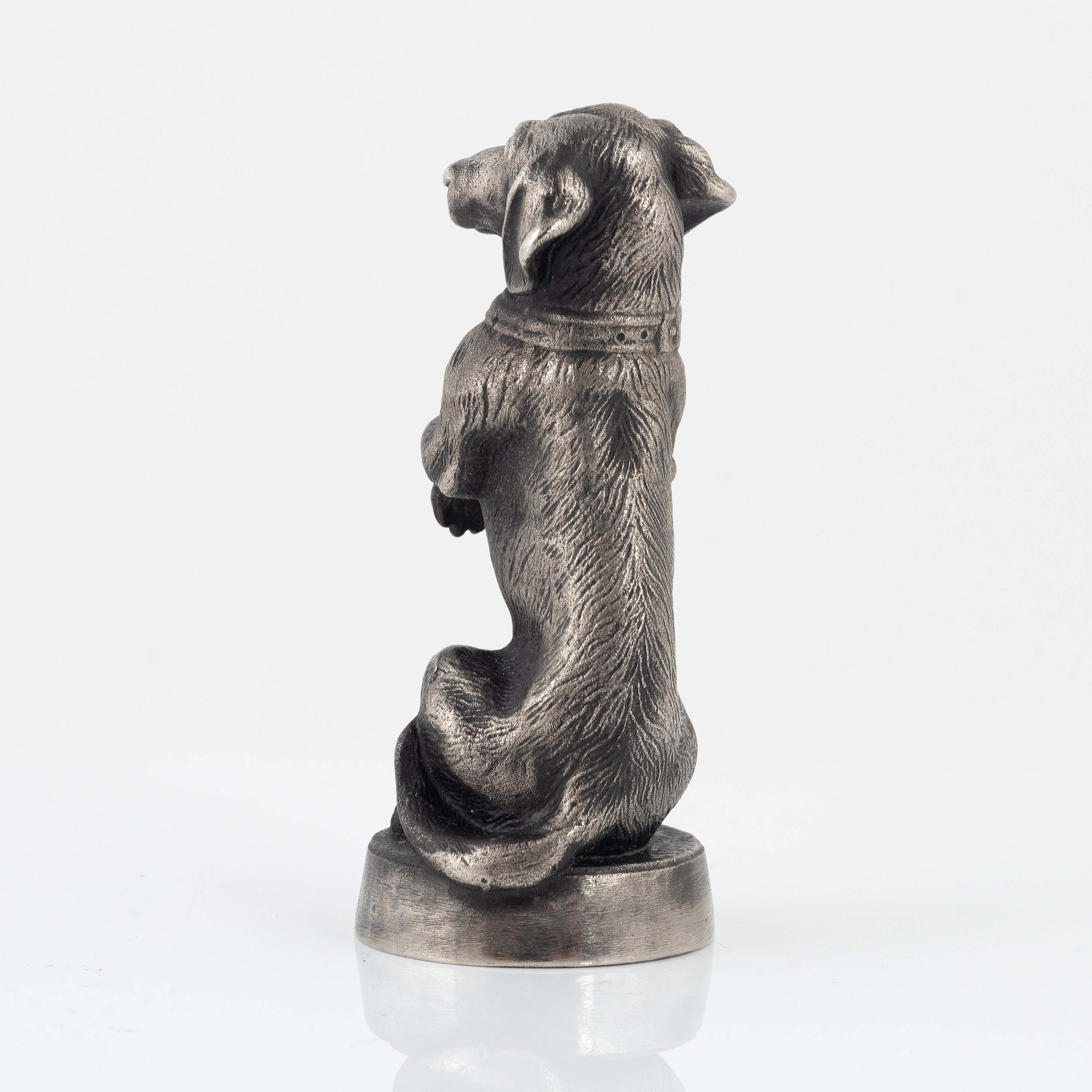 A white metal sculpture, Kasli, russia, second half of the 20th century ...