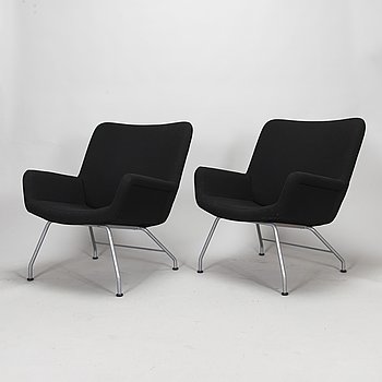 Yrjö Kukkapuro, A pair of 'Moderno L-23' armchairs for Lepo Product Oy ...