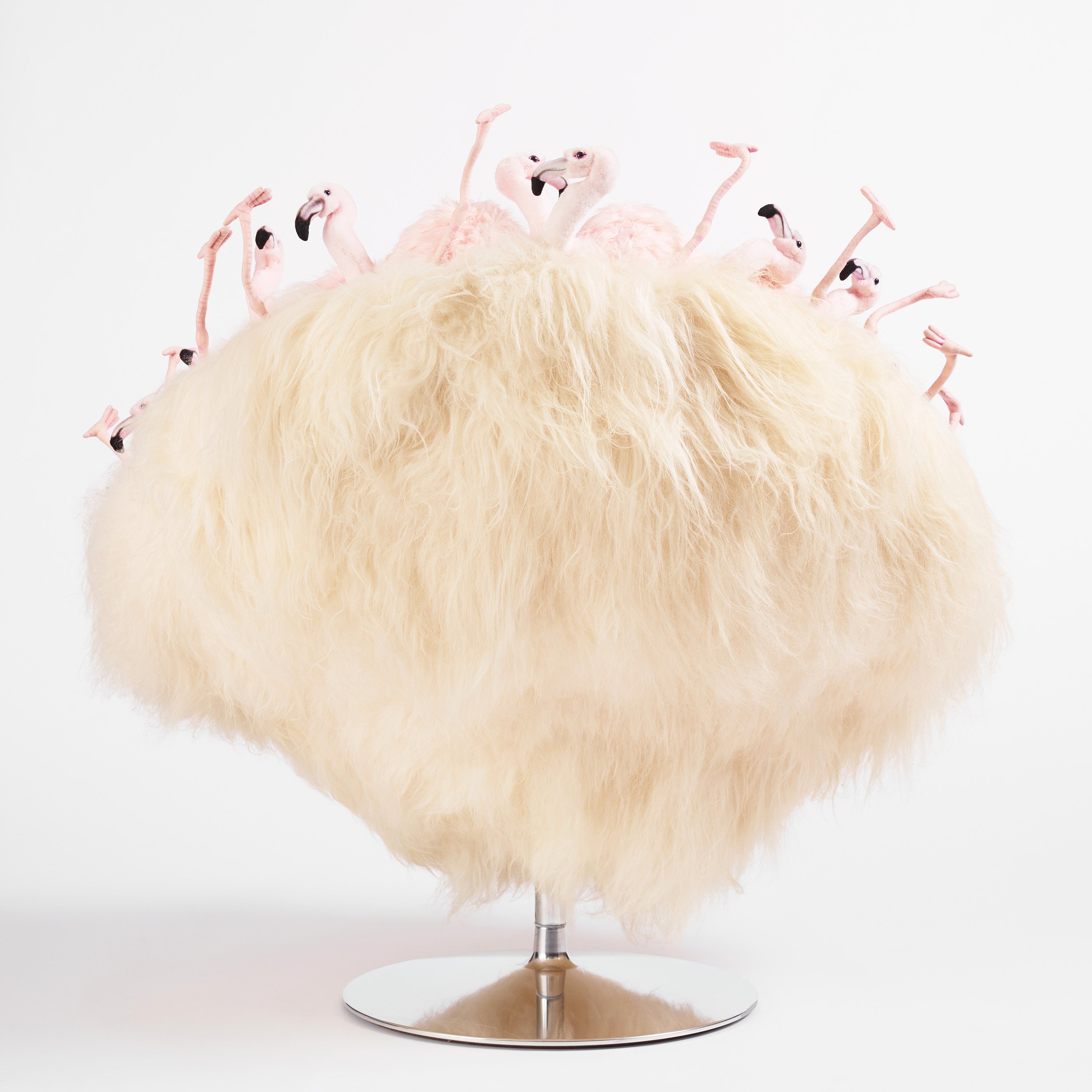 Alexis Verstraeten & Pauline Montironi, a "Miss Flamingo" armchair, ed ...