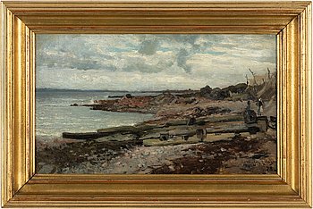 Johan Ericson, French Coastal Landscape. - Bukowskis