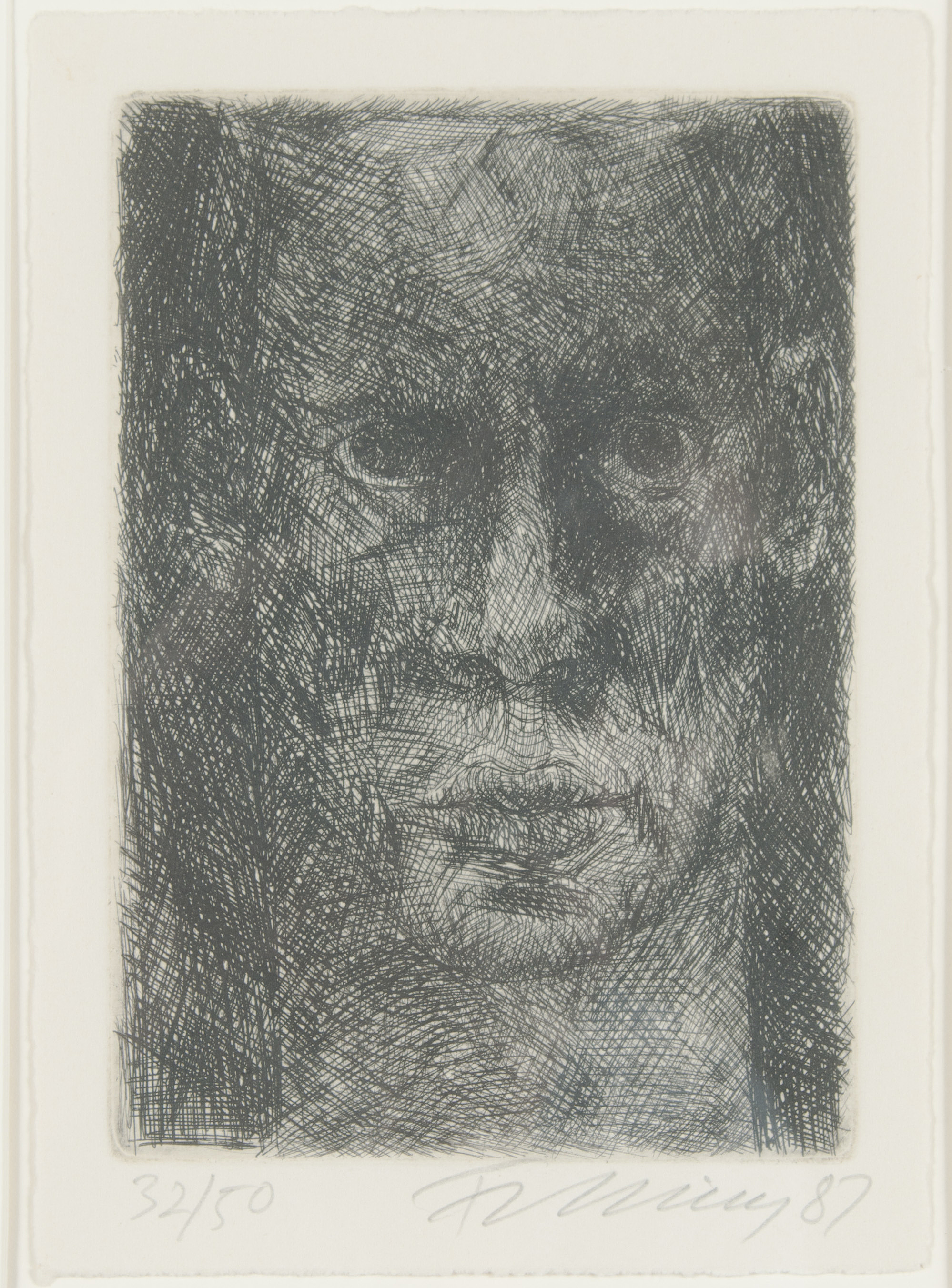 Rainer Fetting, Självporträtt. - Bukowskis