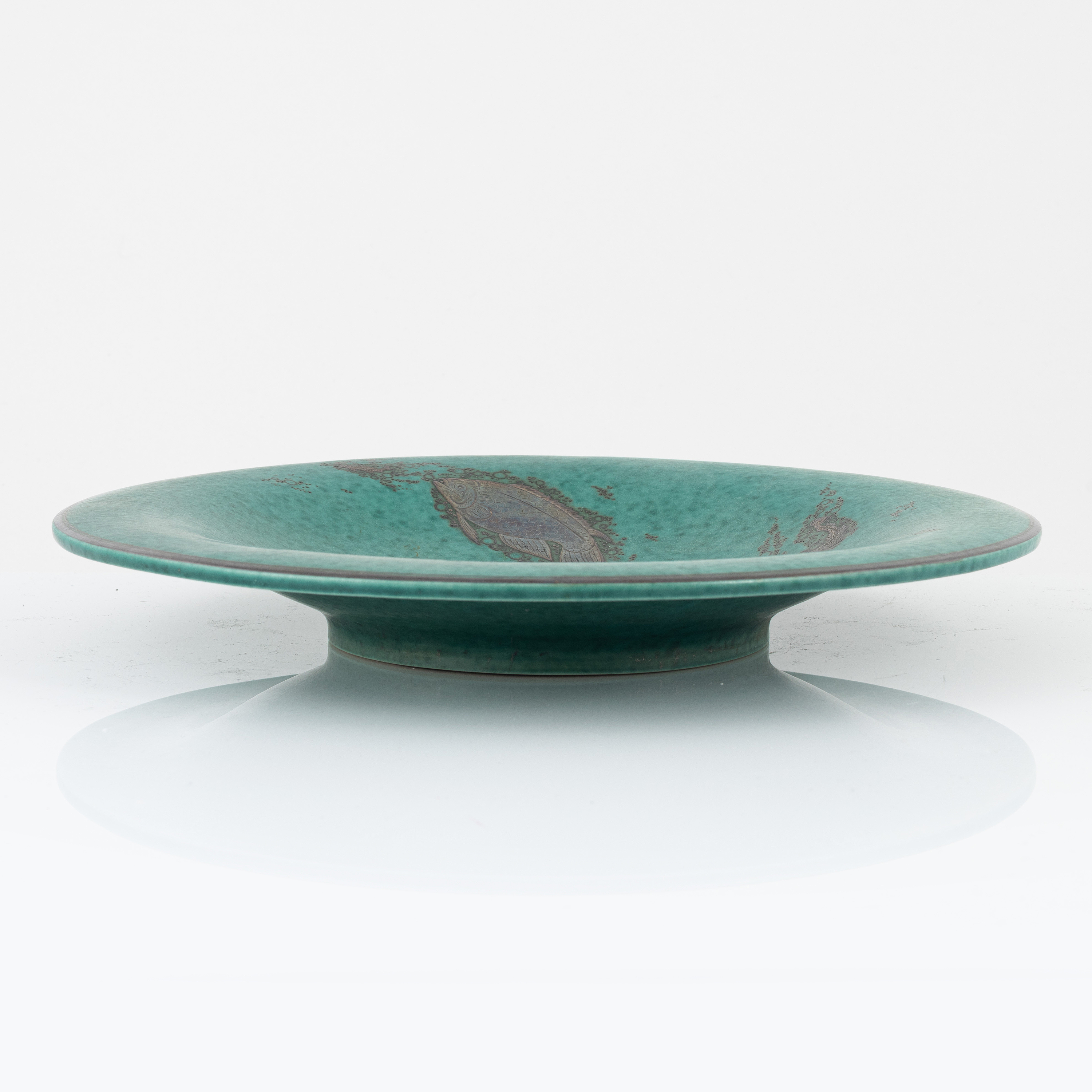 Wilhelm Kåge, an 'Argenta' dish, Gustavsberg 1934. - Bukowskis
