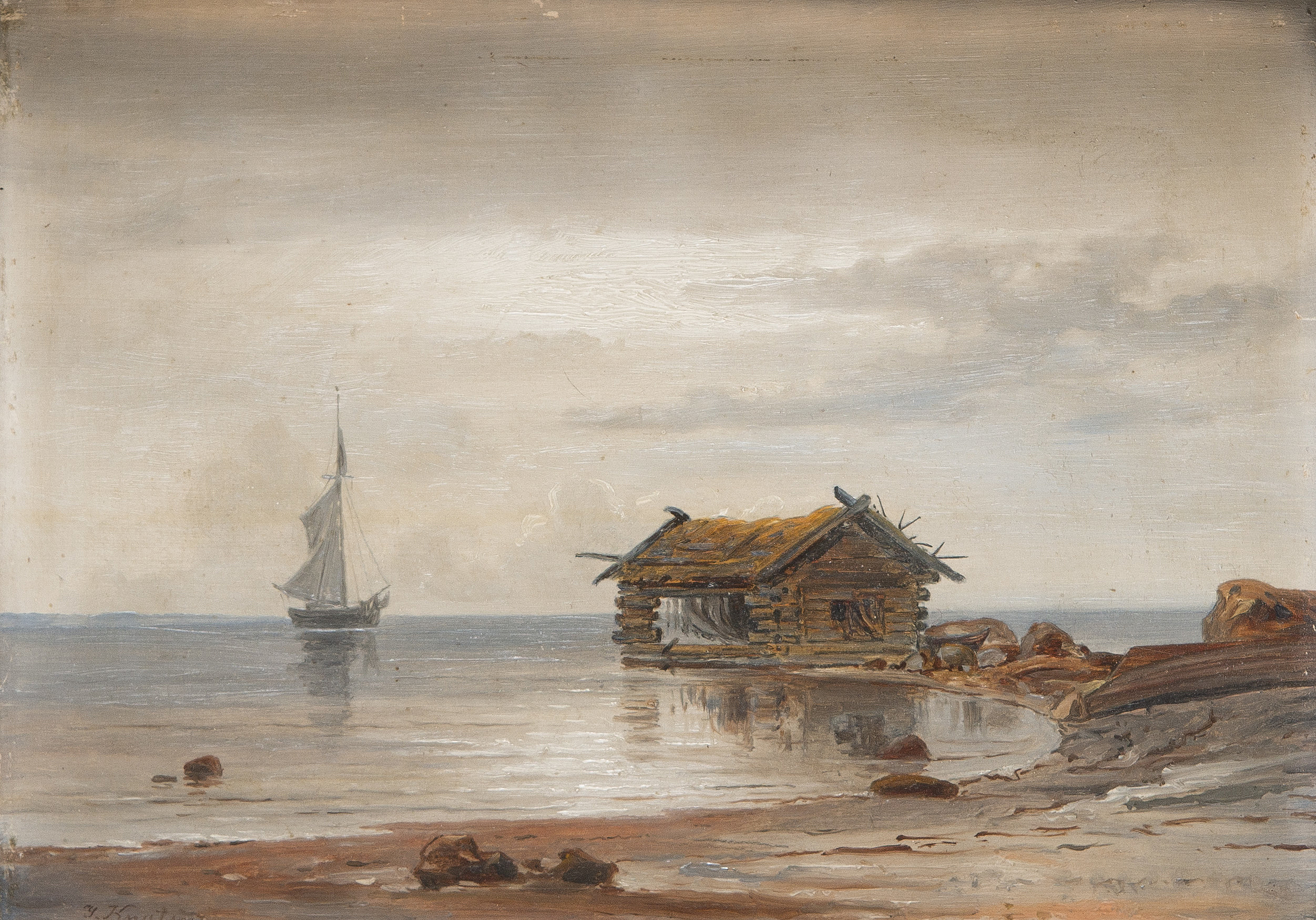 Johan Knutson, Strandvy. - Bukowskis