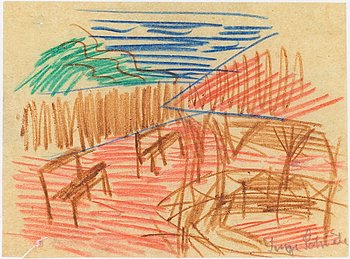 Inge Schiöler, The Park Benches. - Bukowskis