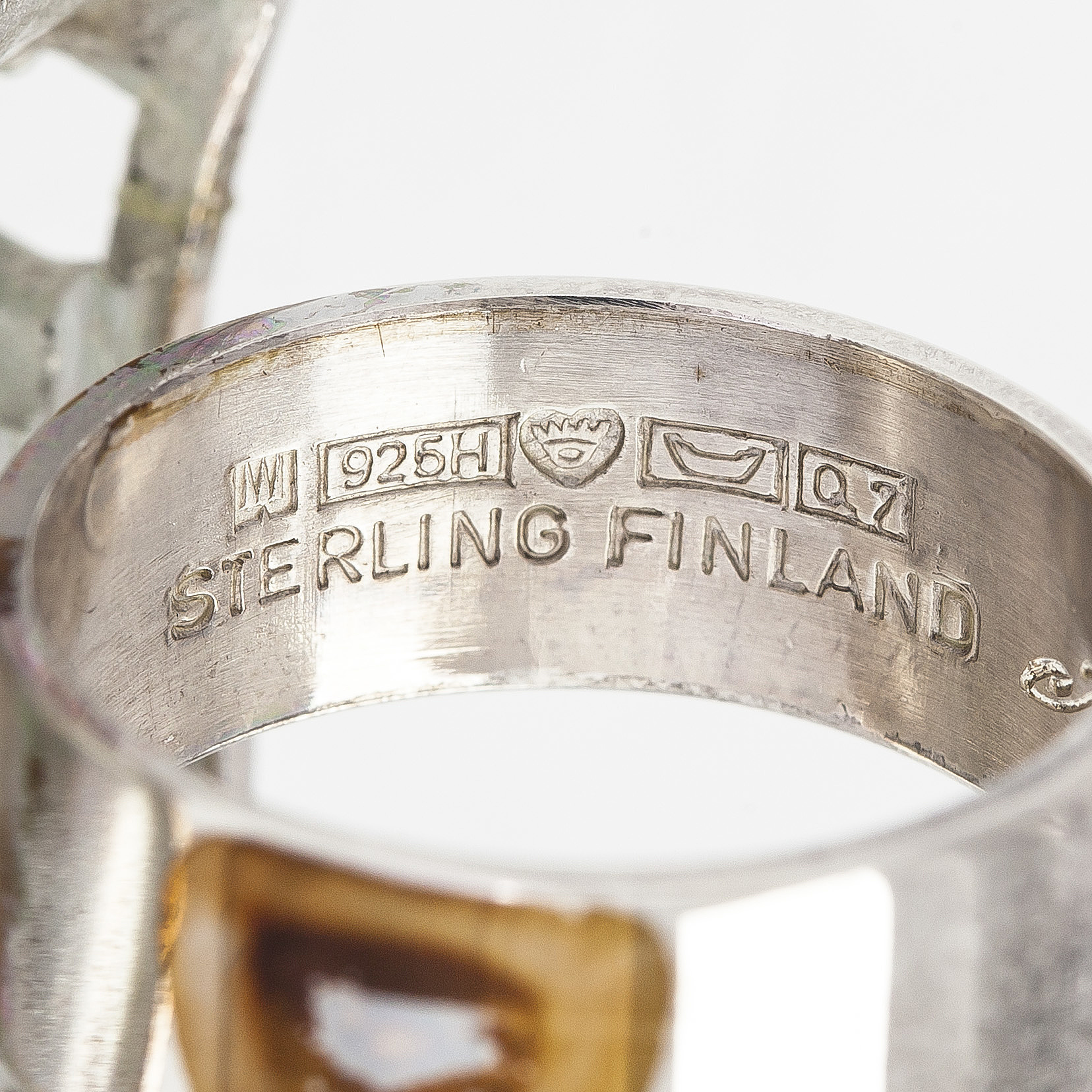 Björn Weckström, A sterling silver ring "Jaara's dream" for Lapponia ...