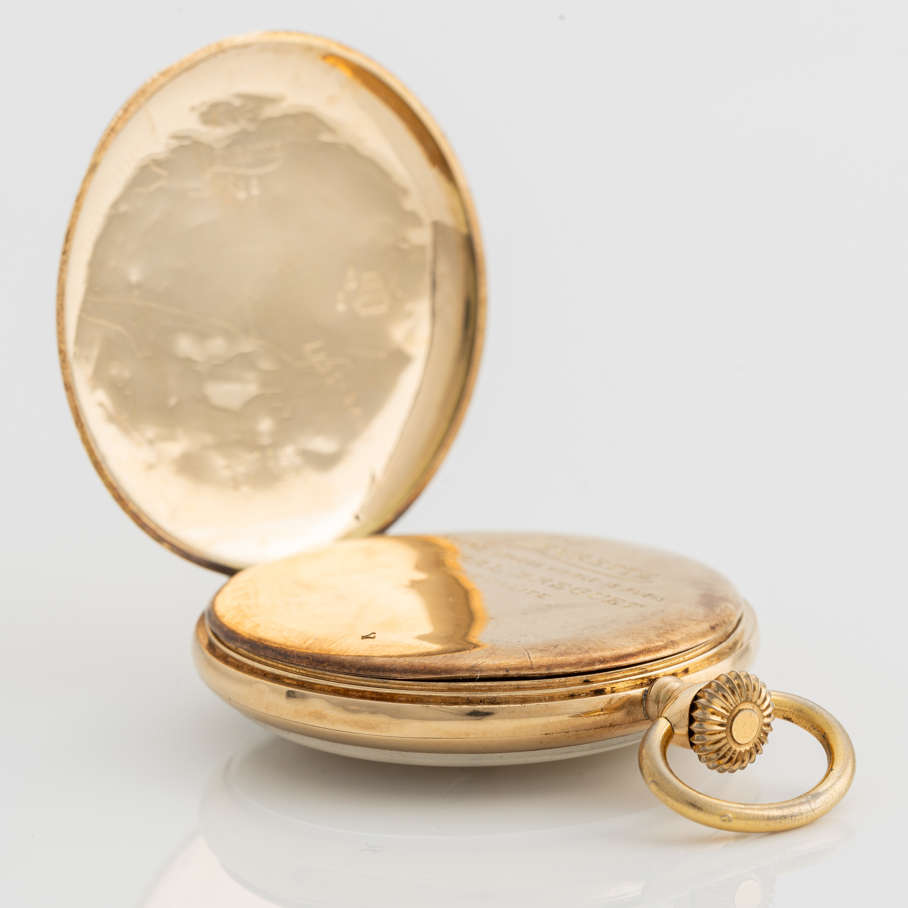 Levrette, fickur, 14K guld, 46 mm. - Bukowskis