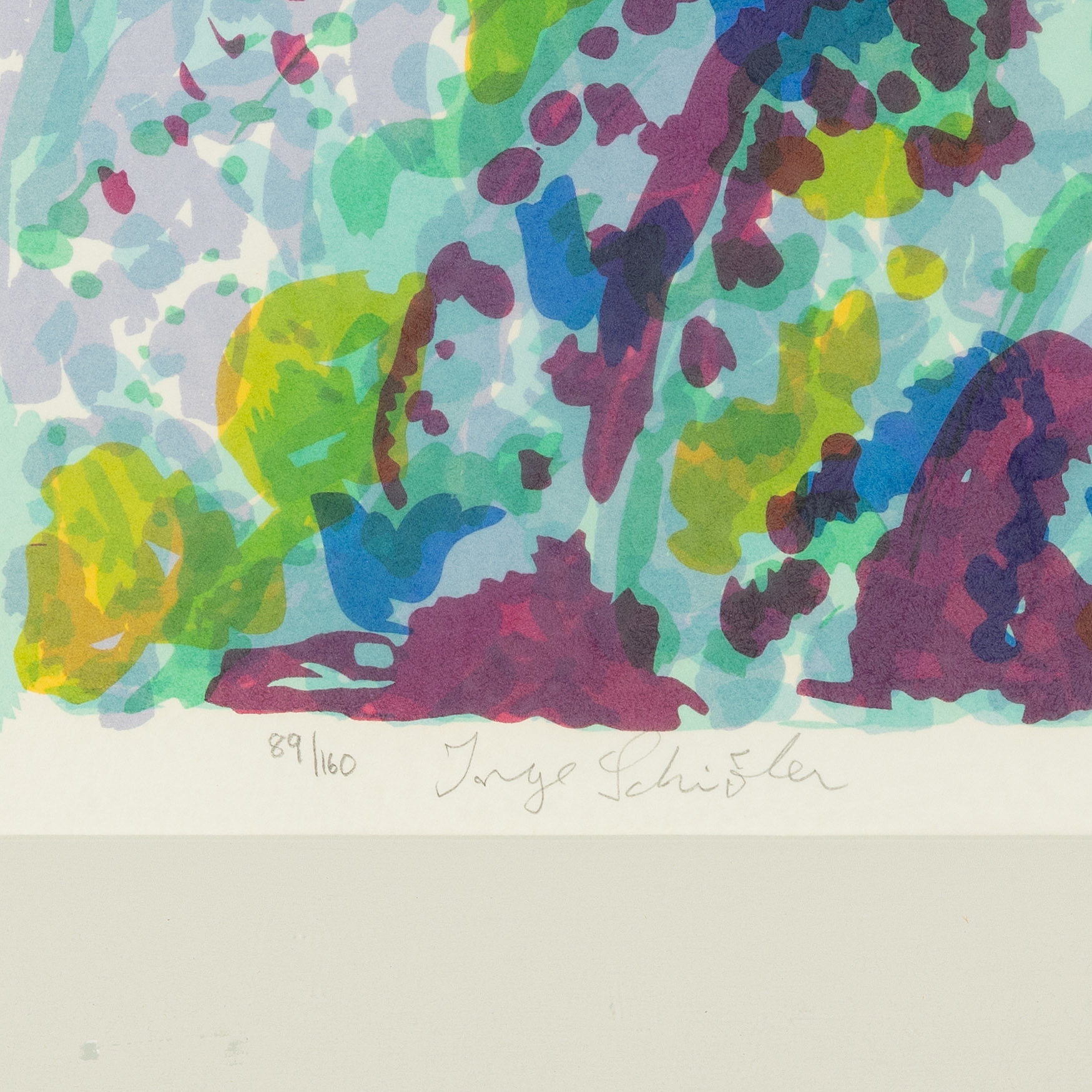 Inge Schiöler, Green-Shaded Cliffs. - Bukowskis