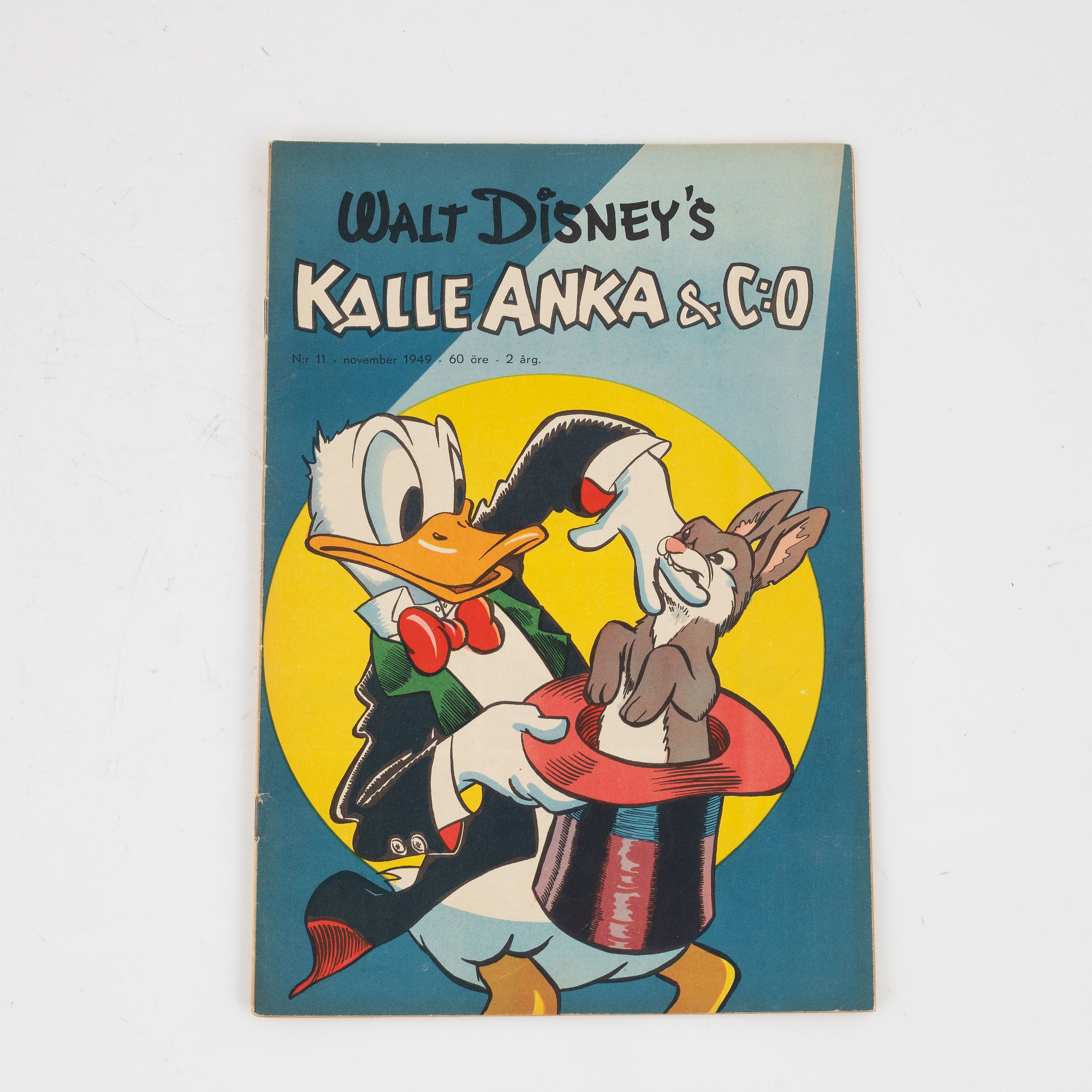 Serietidning, "Kalle Anka & Co" Nr 11, 1949. - Bukowskis