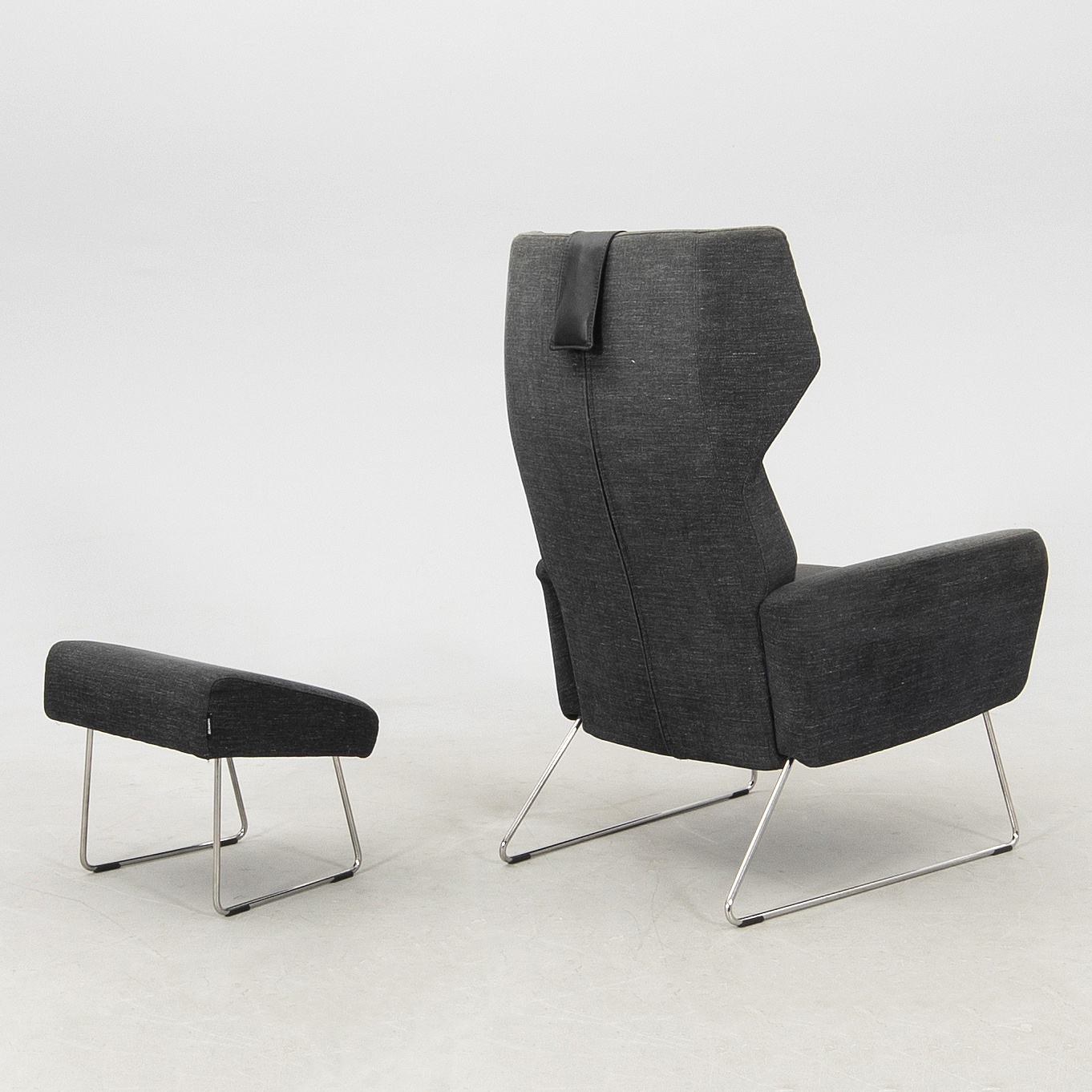 Roger Persson Armchair with Footstool "Select" for Swedese, 21st ...
