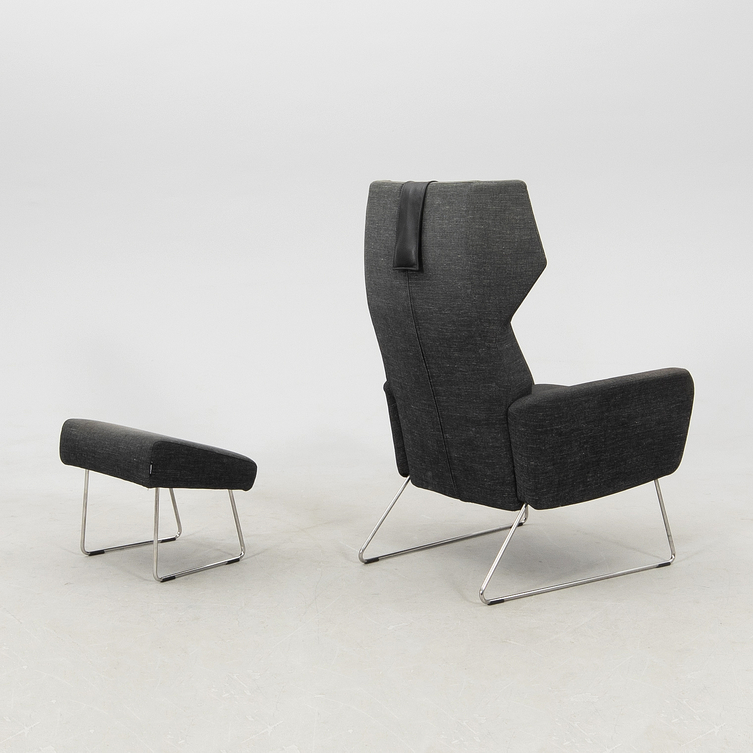 Roger Persson armchair with footstool "Select" for Swedese, 21st ...