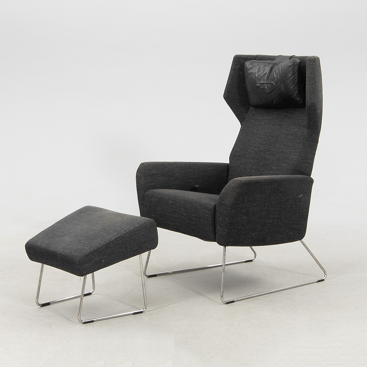 Roger Persson armchair with footstool "Select" for Swedese, 21st ...