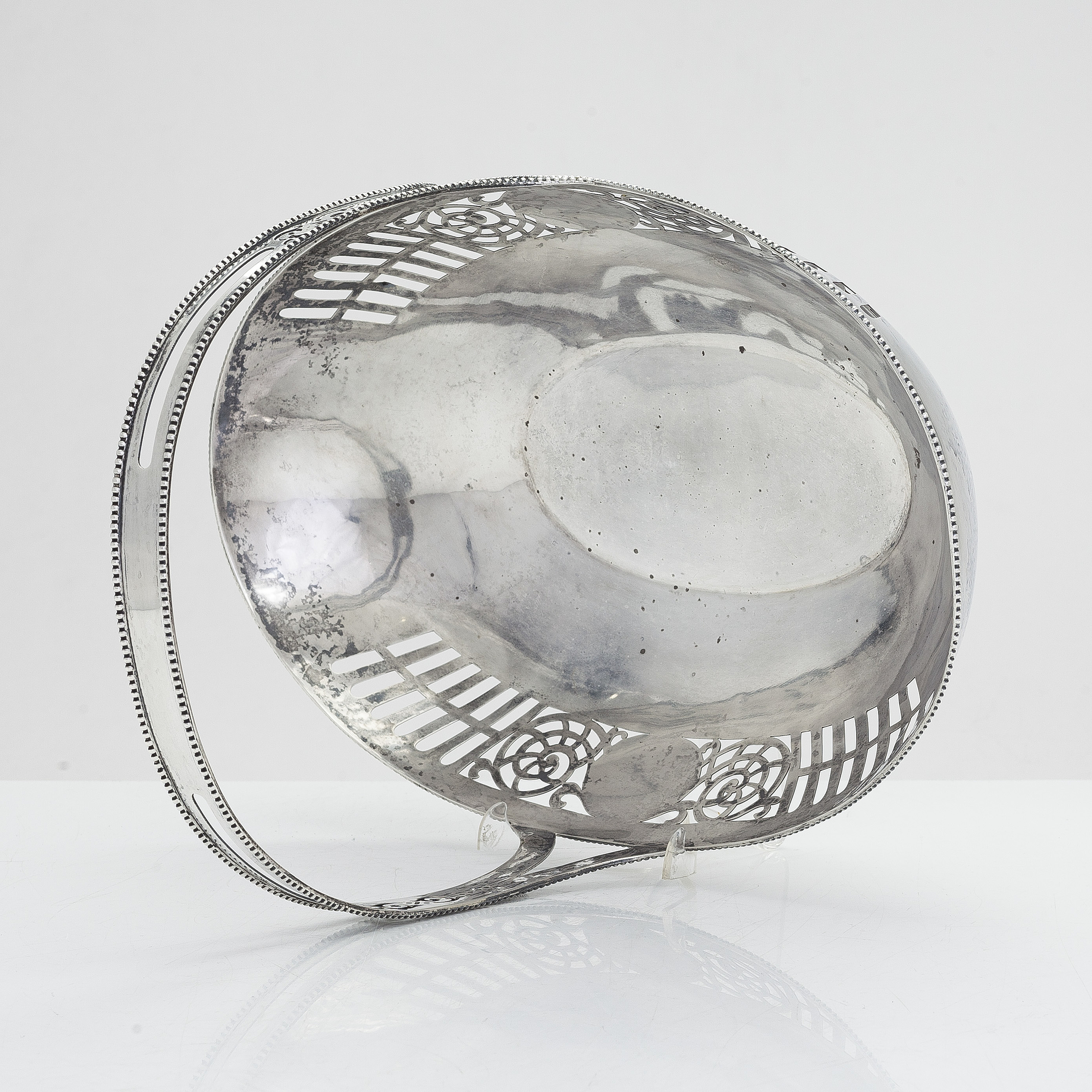 Brödkorg, silver, Silberwarenfabrik Alexander Sturm, Wien 1900-talets ...