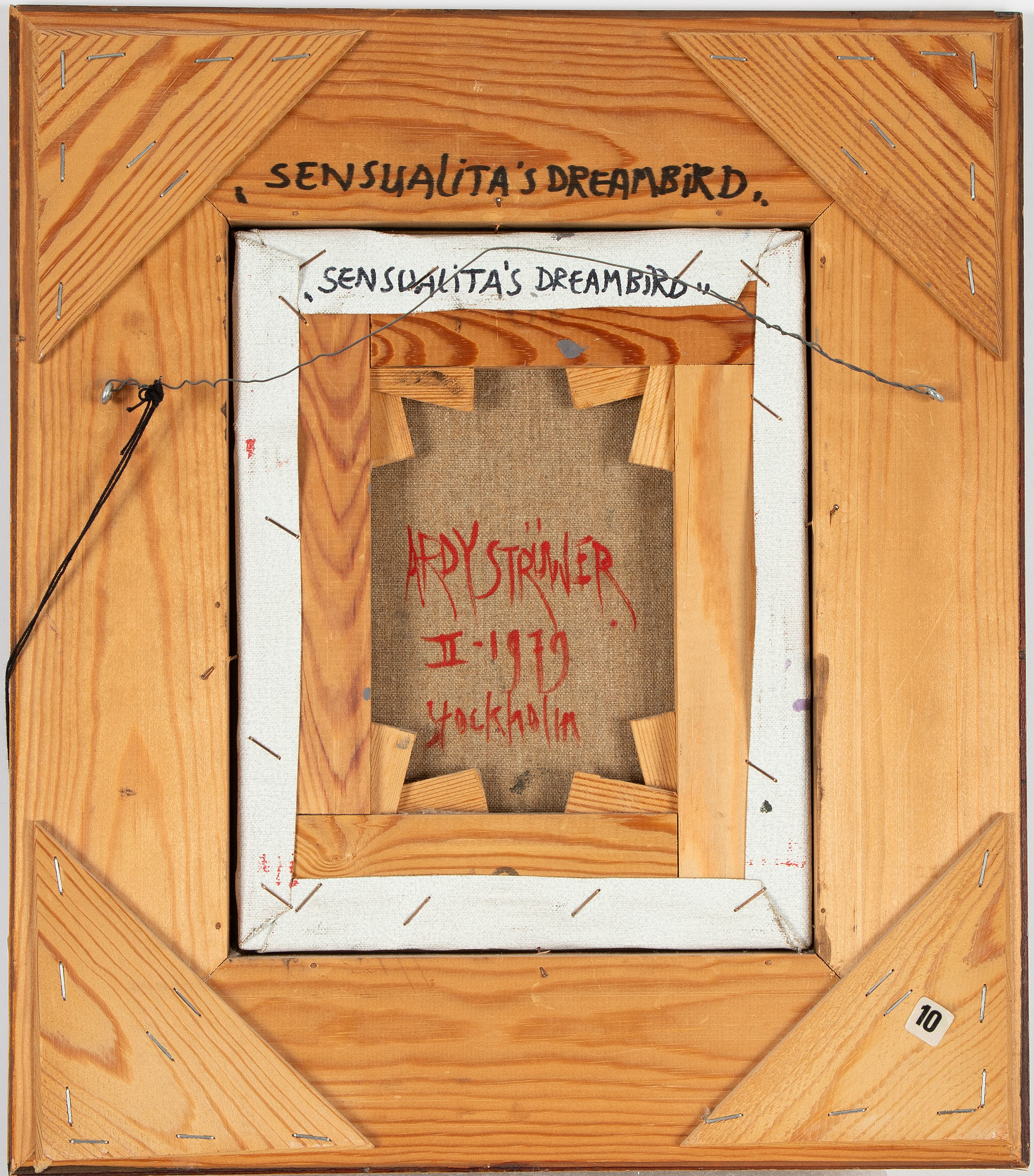 Ardy Strüwer, "Sensualiytas Dreambird". - Bukowskis