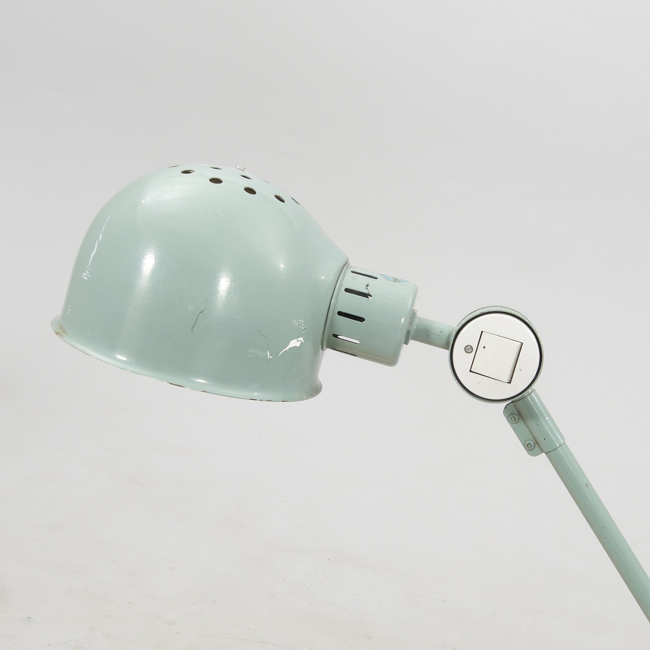 Table lamp/desk lamp Industrial model Tateka, Tampereen Teräskaluste ...