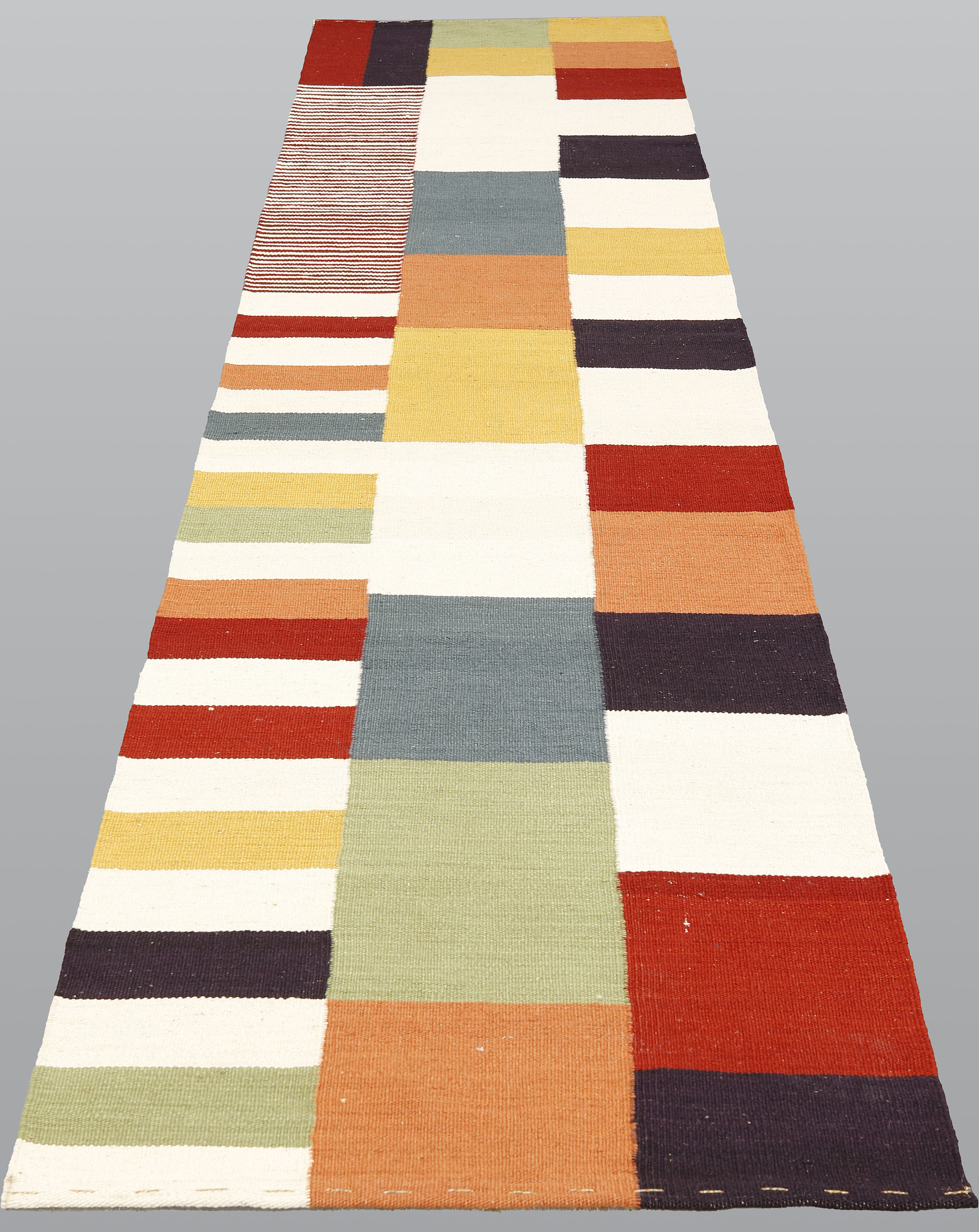 A flat weave runner, c 348 x 80 cm. - Bukowskis