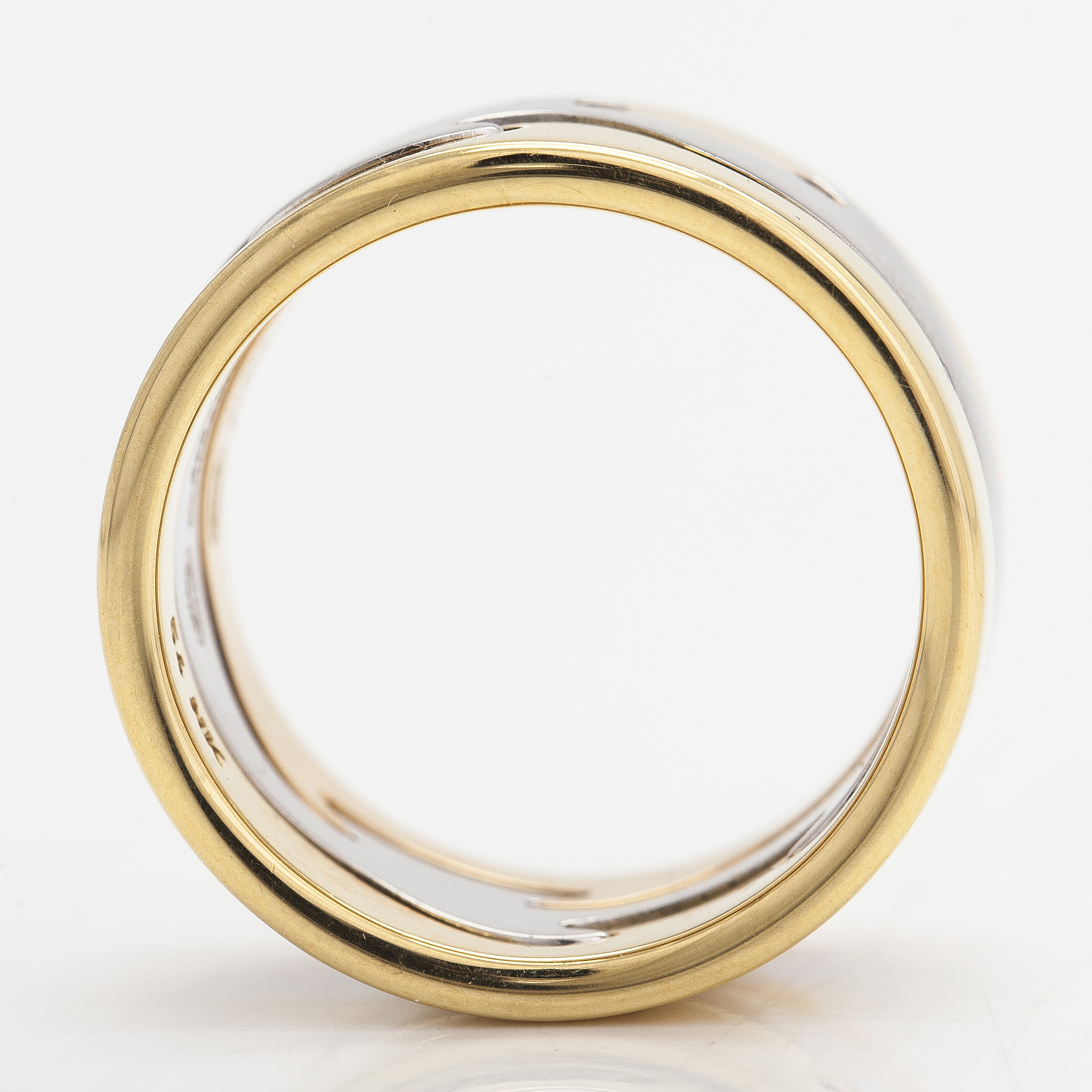 Georg Jensen, ring, "Fusion", 3 st, 18K trefärgat guld, Nina Koppel ...