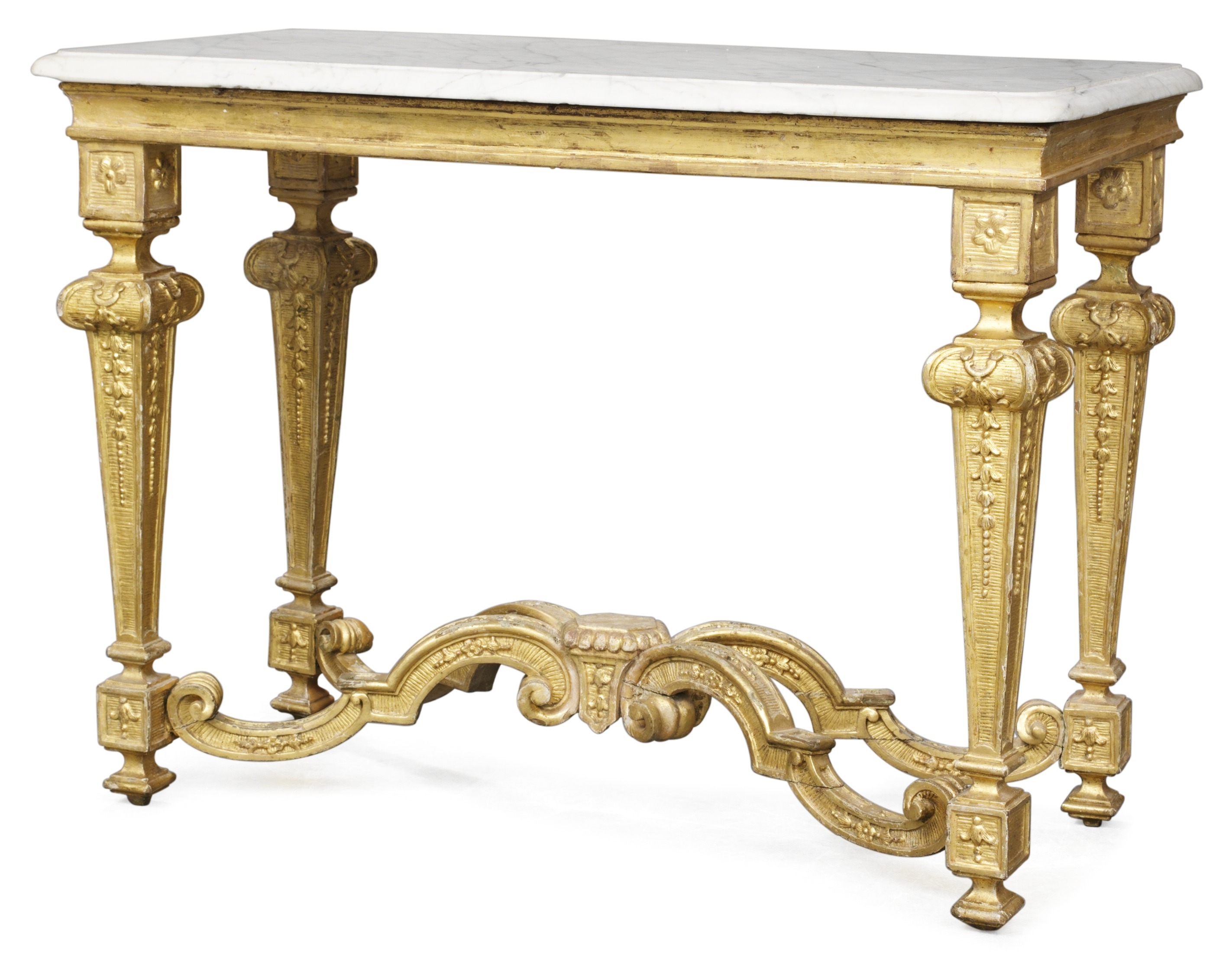 A Baroque console table. - Bukowskis