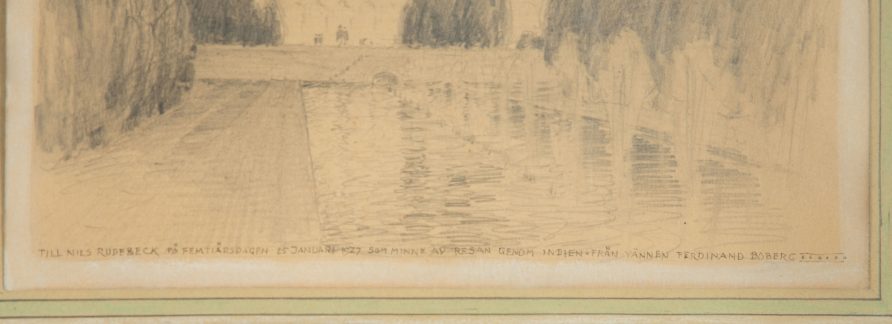 Ferdinand Boberg, Taj Mahal. - Bukowskis