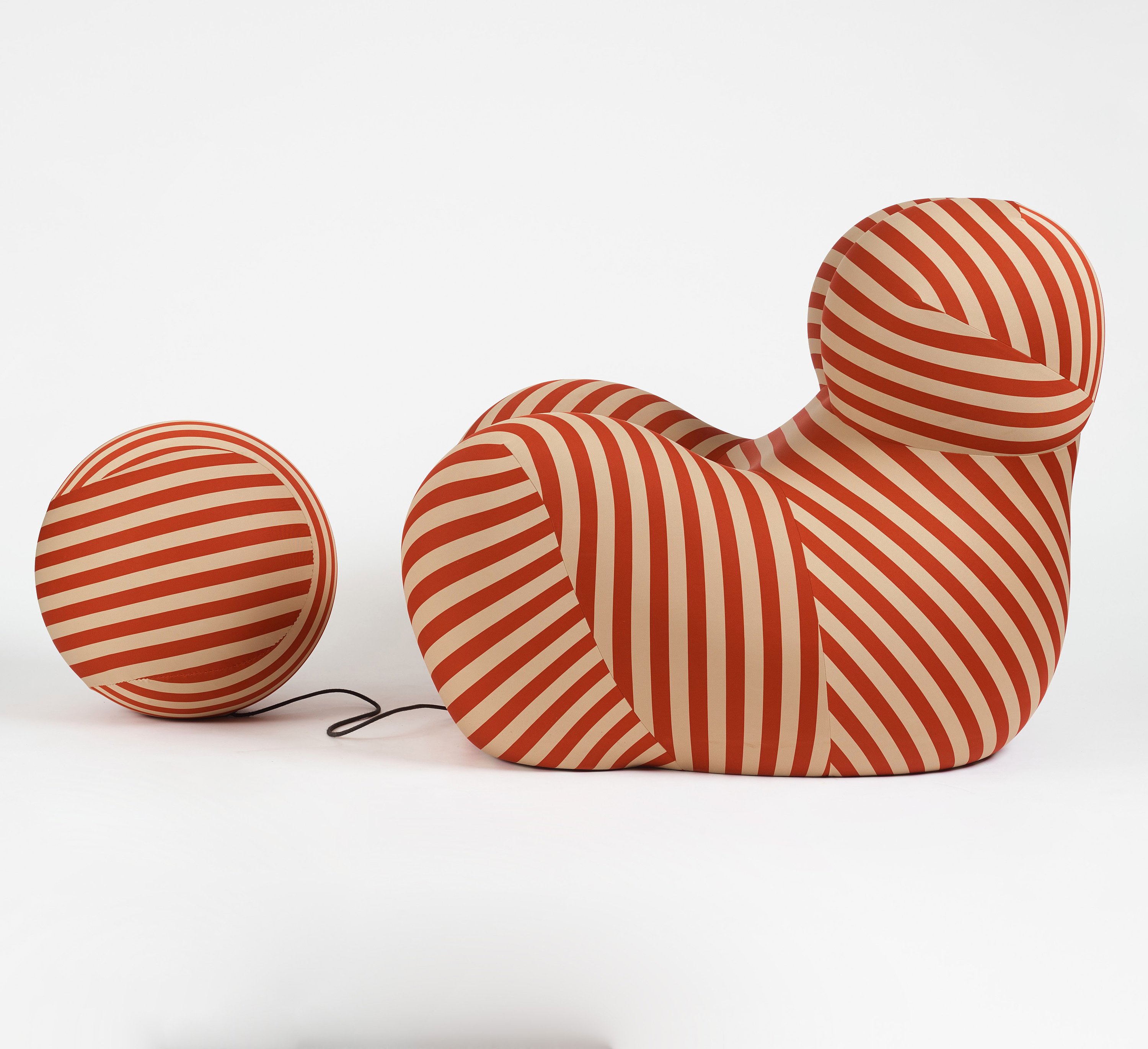 Gaetano Pesce, a "La Mamma" armchair with ottoman model UP5 and UP6 ...