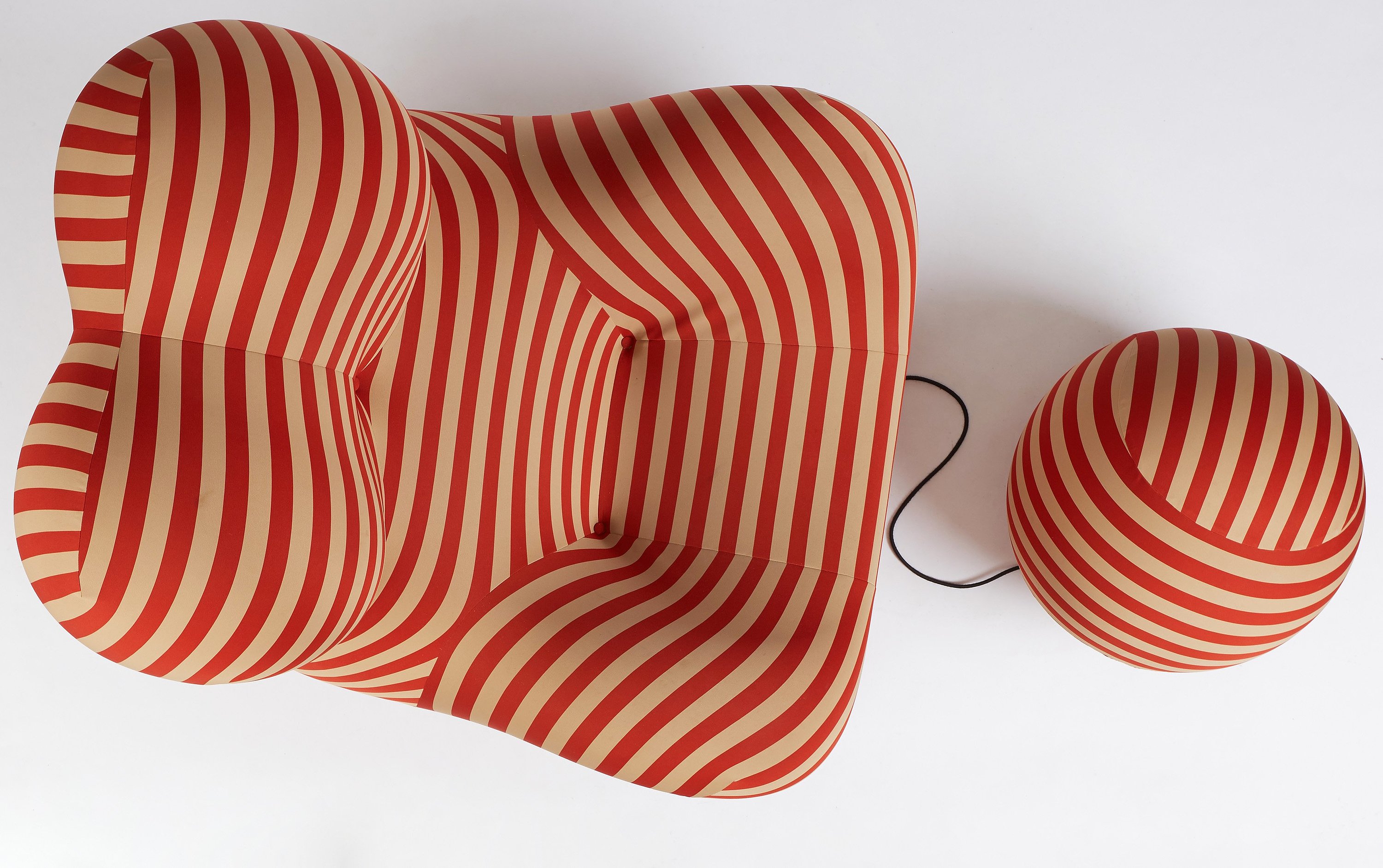 Gaetano Pesce, a "La Mamma" armchair with ottoman model UP5 and UP6 ...