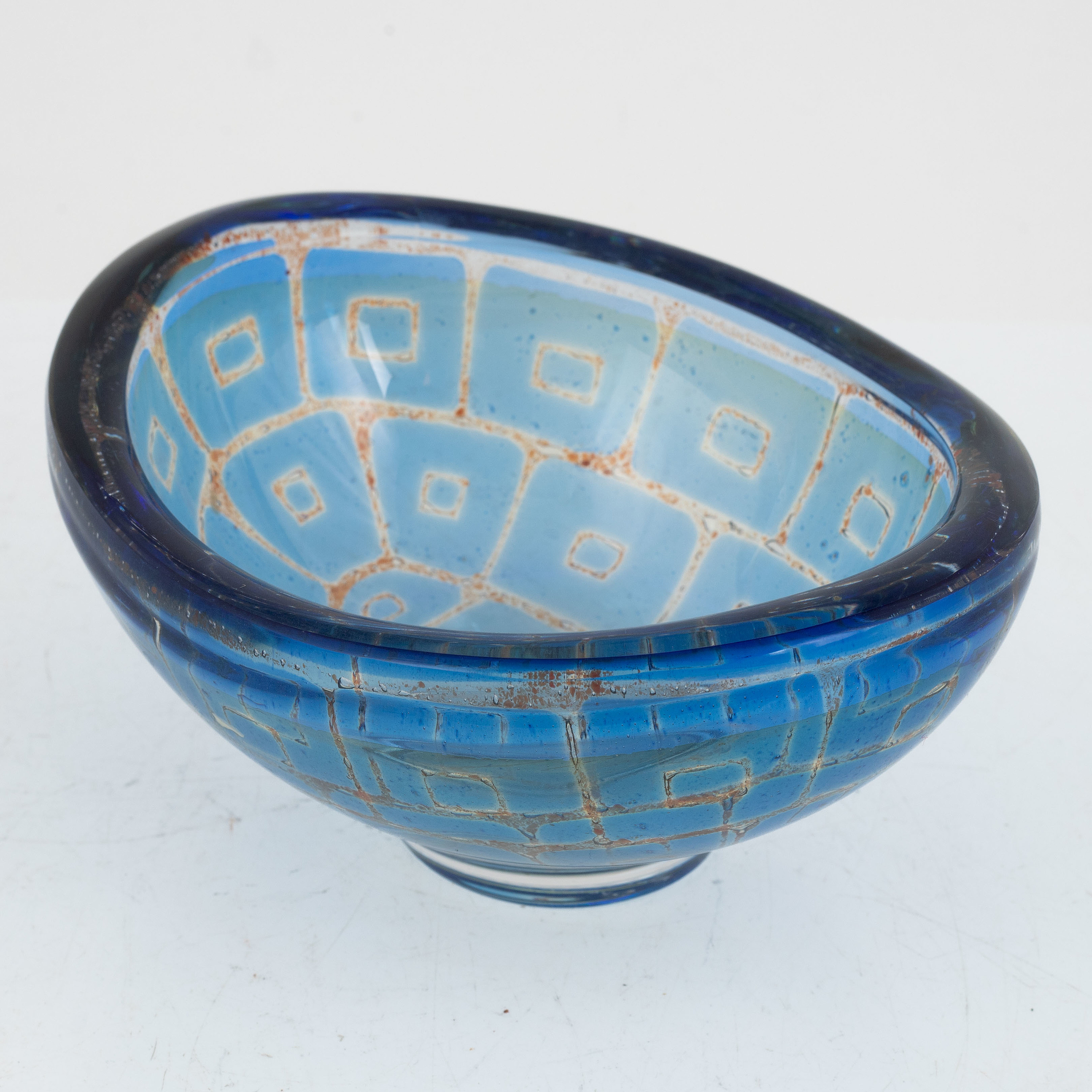 Sven Palmqvist, a 'Ravenna' bowl, Orrefors 1972. - Bukowskis