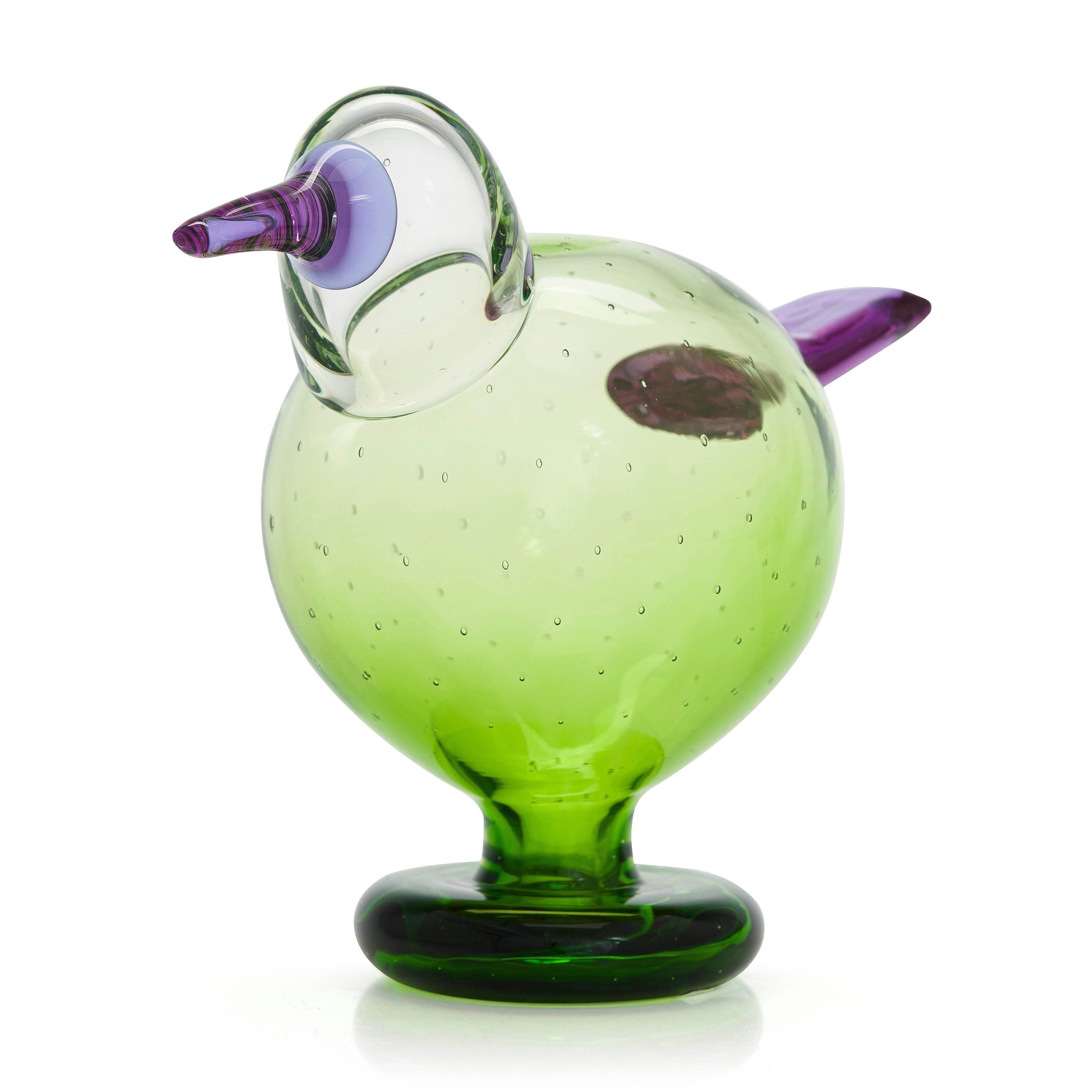 Oiva Toikka, A glass bird, signed Oiva Toikka IITTALA SCOPE 192. - Bukowskis