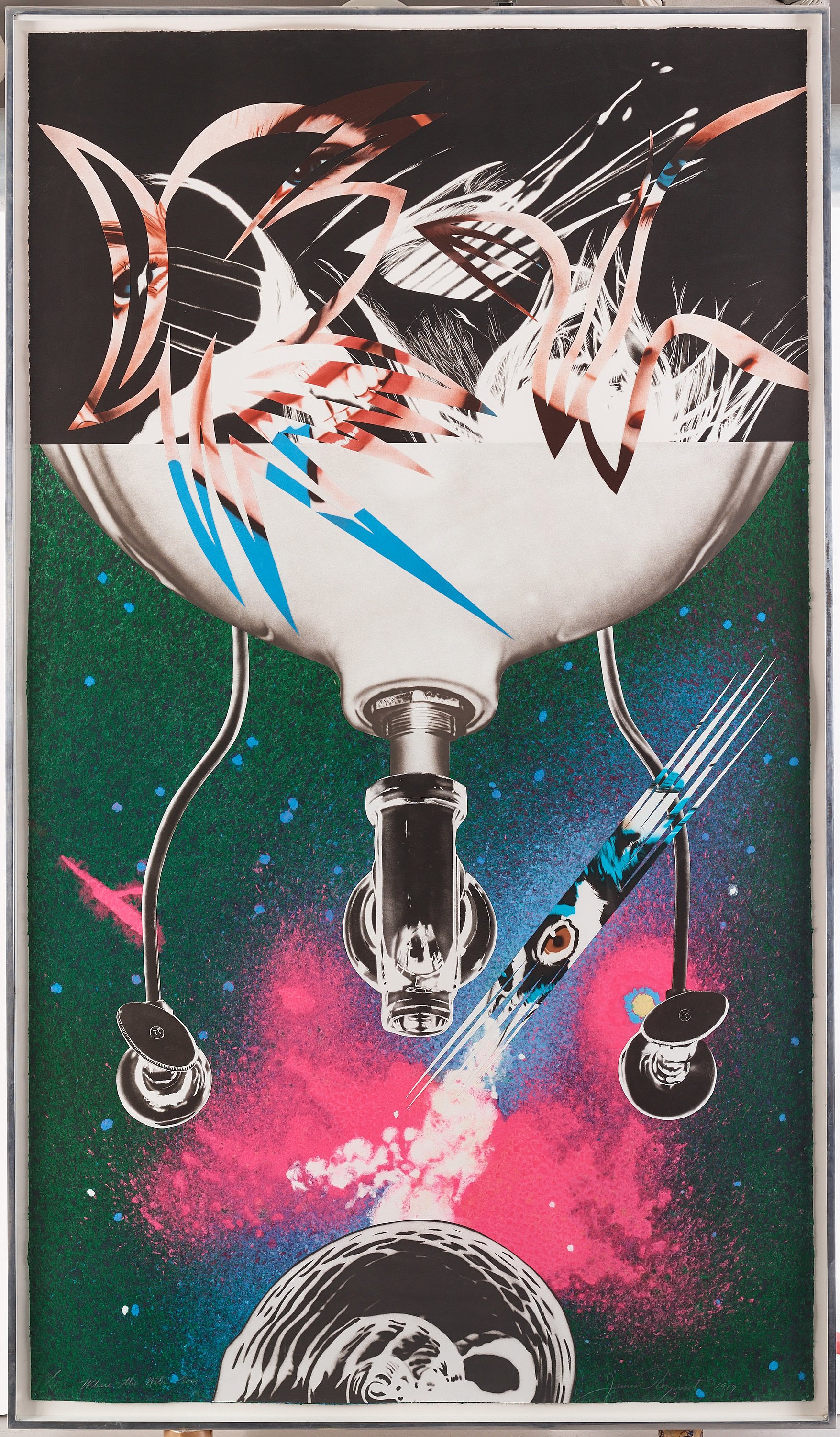 James Rosenquist, "Where the Water Goes (monumnetal work)". - Bukowskis