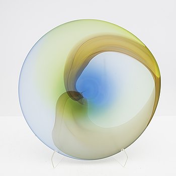 Berit Johansson, vase signed and dated '85. - Bukowskis