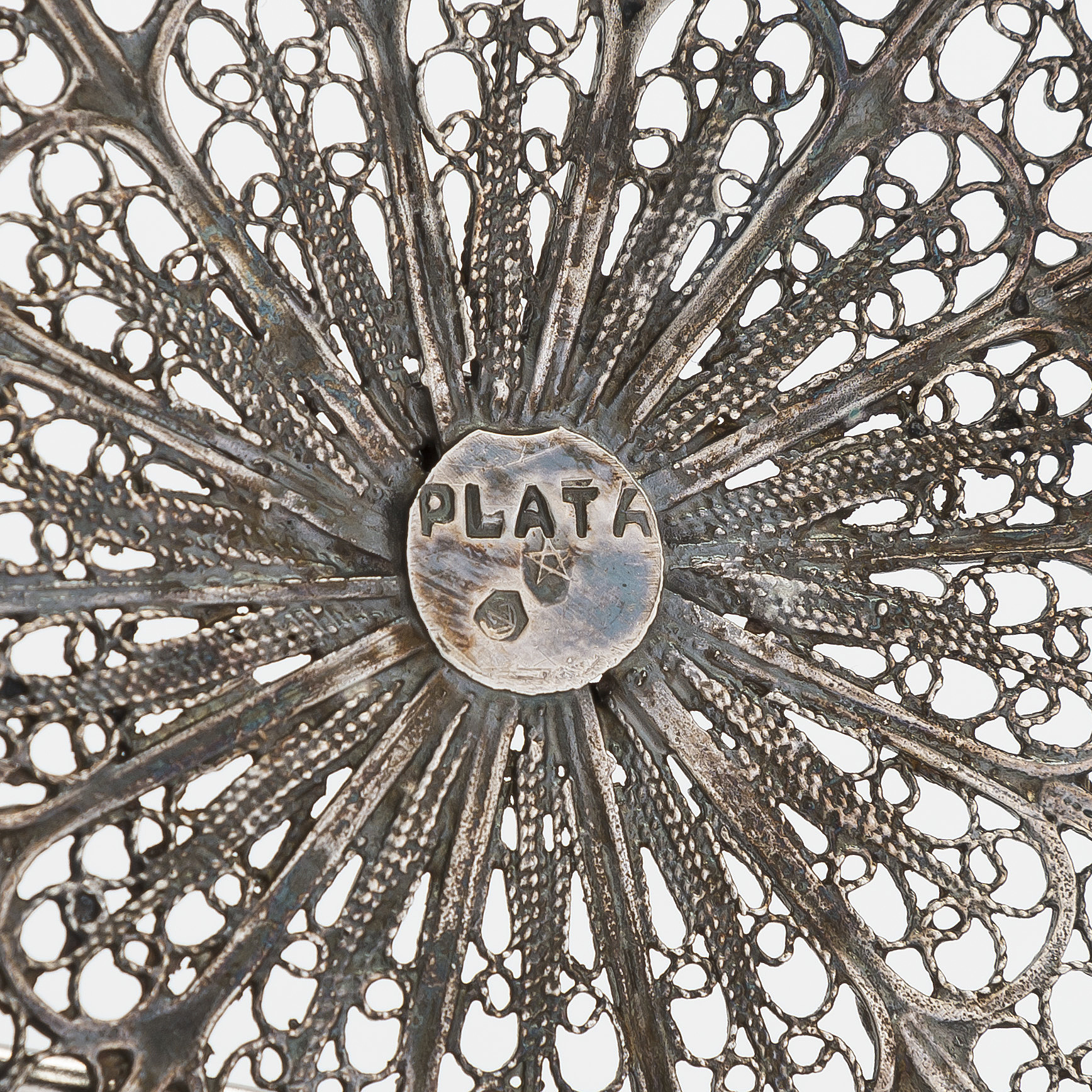 A filigree silver table decoration, Spain 1960s. - Bukowskis