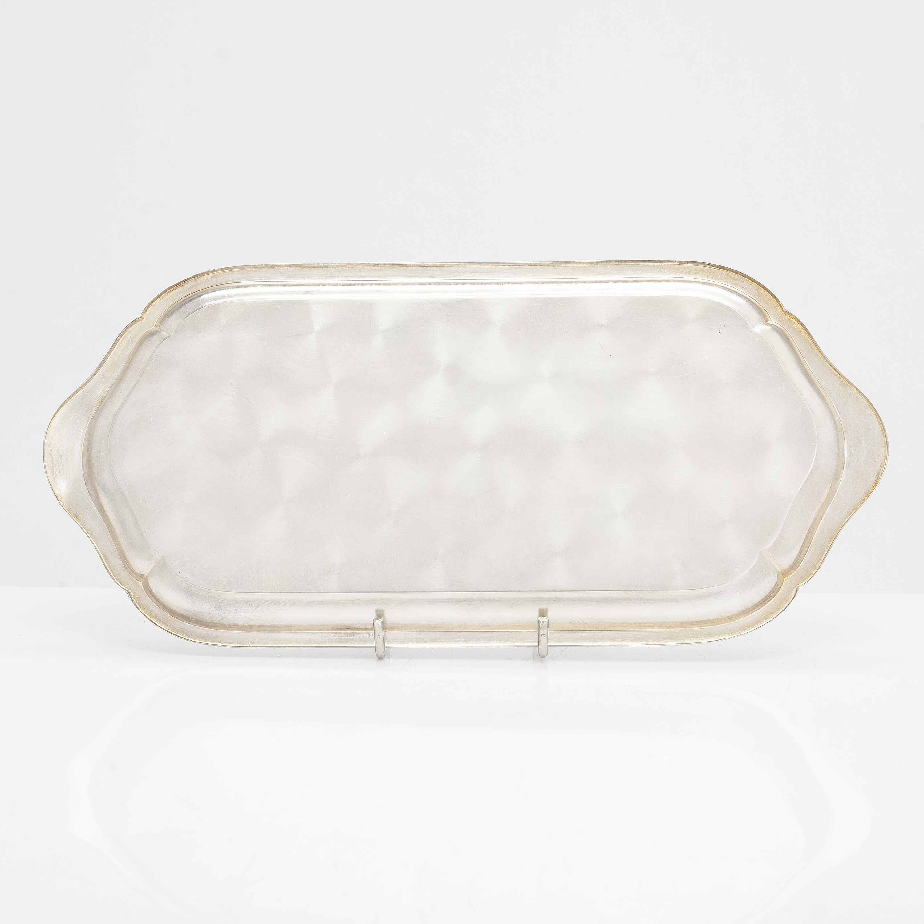 Fat, 3 st, och bricka, silver, Åbo och Tavastehus, Finland 1956-95 ...