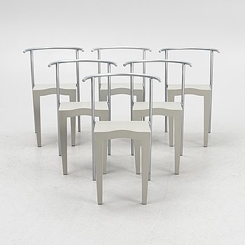 Philippe Starck, stolar, 6 st, "Dr Glob", Kartell. - Bukowskis