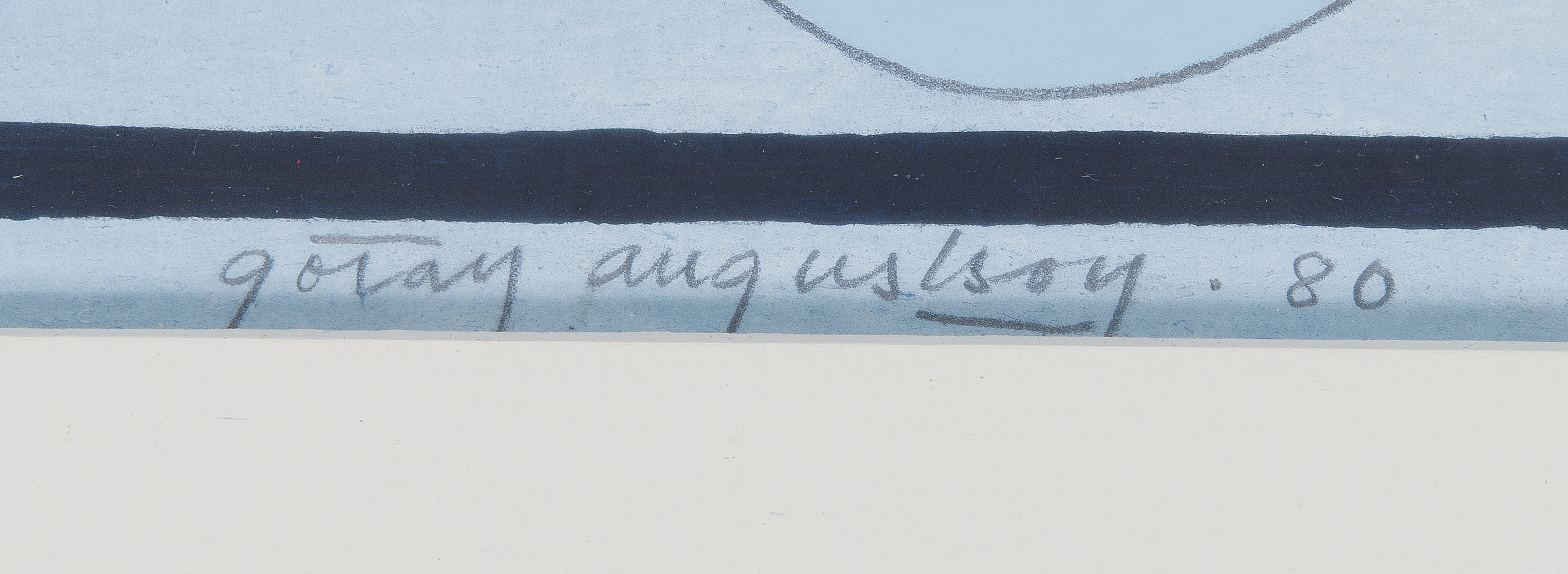 Göran Augustson, Komposition. - Bukowskis